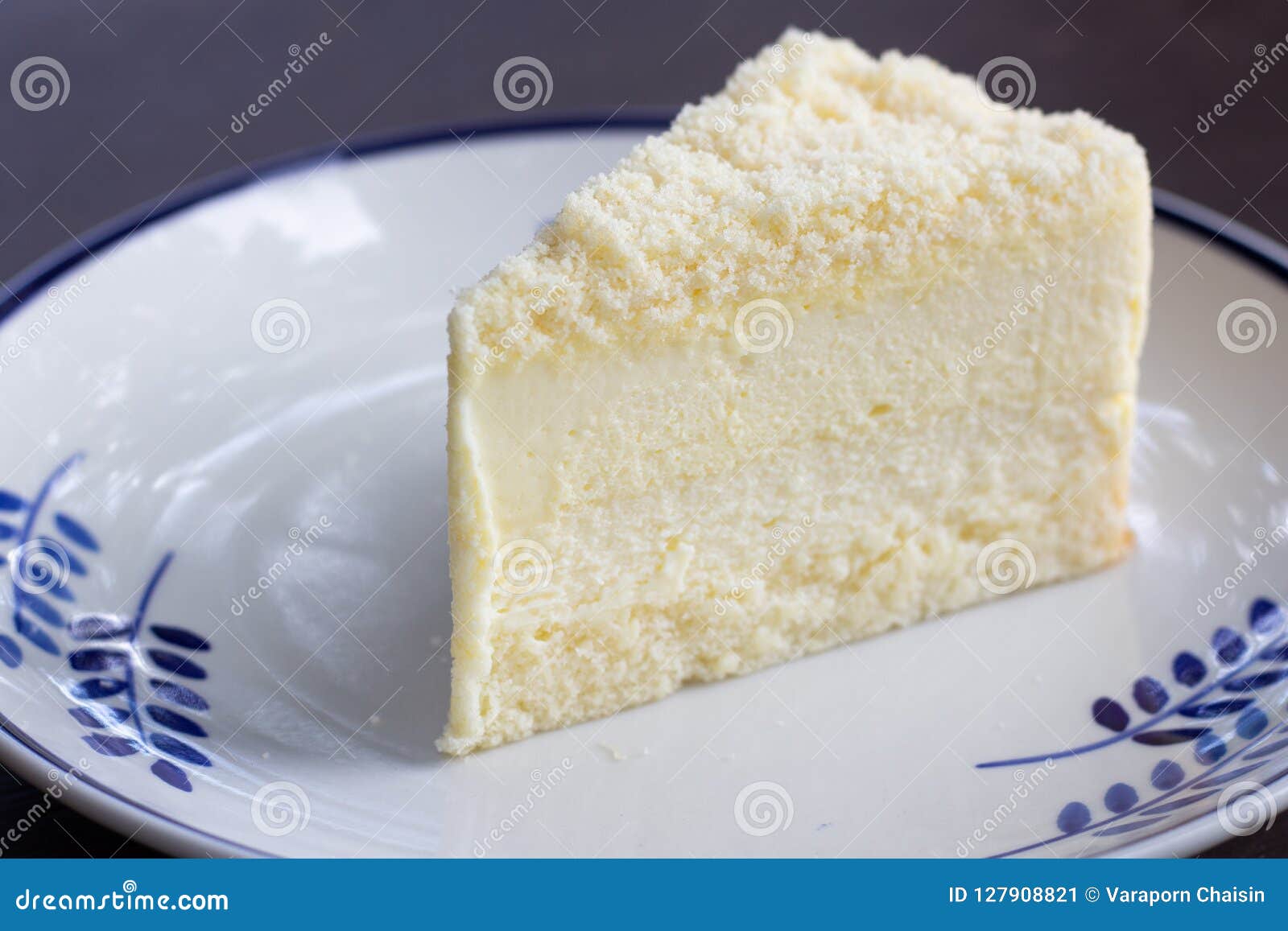 Cheesecake stock image. Image of plate, dessert, dish - 127908821