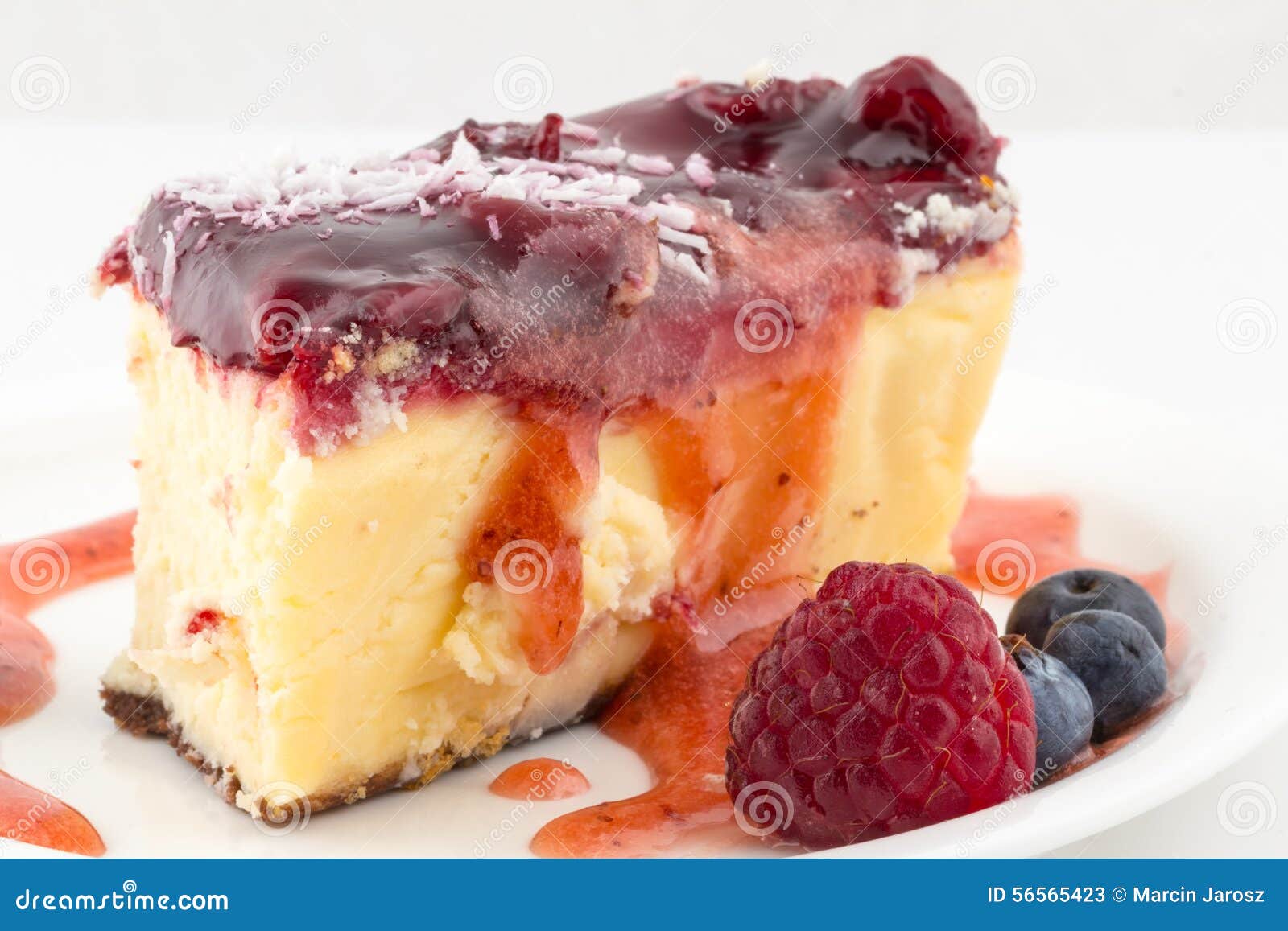 Cheesecake stock image. Image of homemade, sweet, slices - 56565423