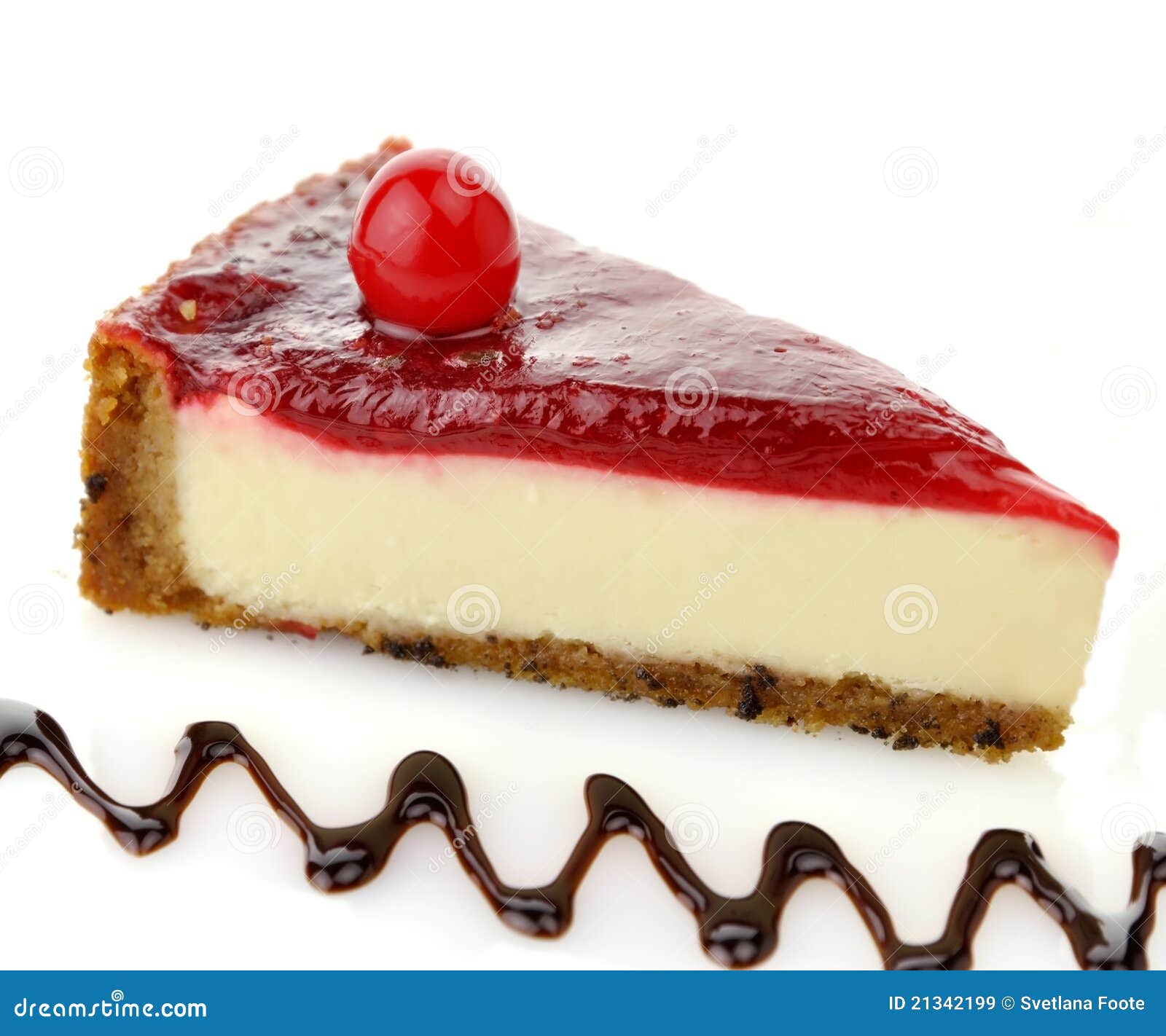 Cheesecake Slice stock image. Image of creamy, food, white - 21342199