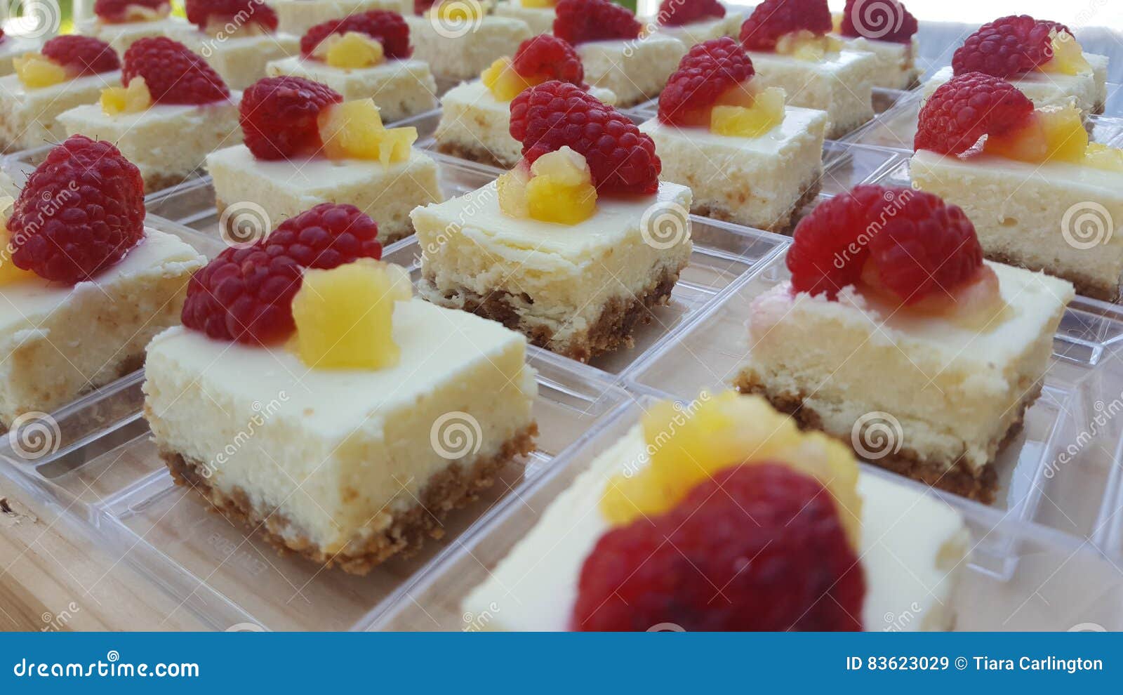 Cheesecake squares stock image. Image of squares, dessert - 83623029