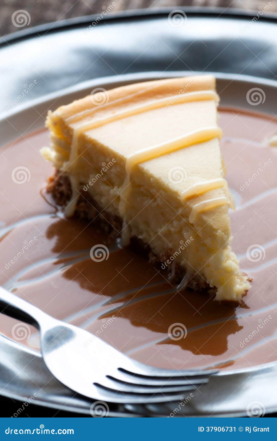 Cheesecake stock image. Image of fork, serving, graham - 37906731