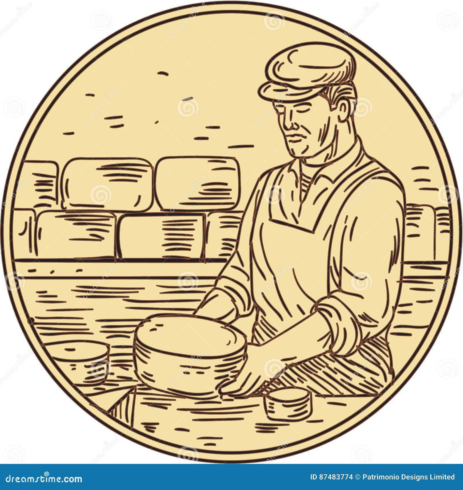 Cheddar Cheese Drawing. Vector Hand Drawn Food Sketch. Engraved ...