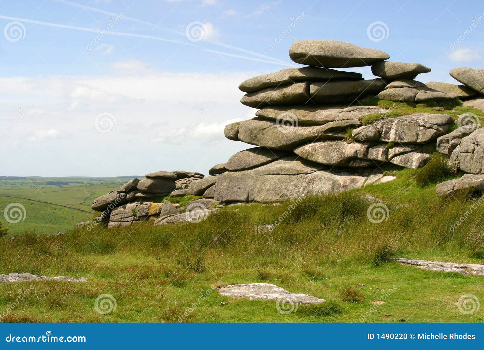 The Cheesewring, Bodmin Moor, Cornwall, UK Stock Photo - Image of ...