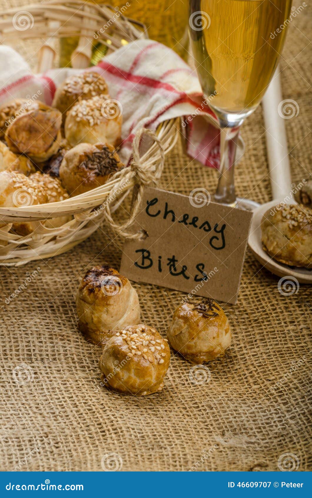 Cheesy bites stock image. Image of bites, lunch, gourmet - 46609707