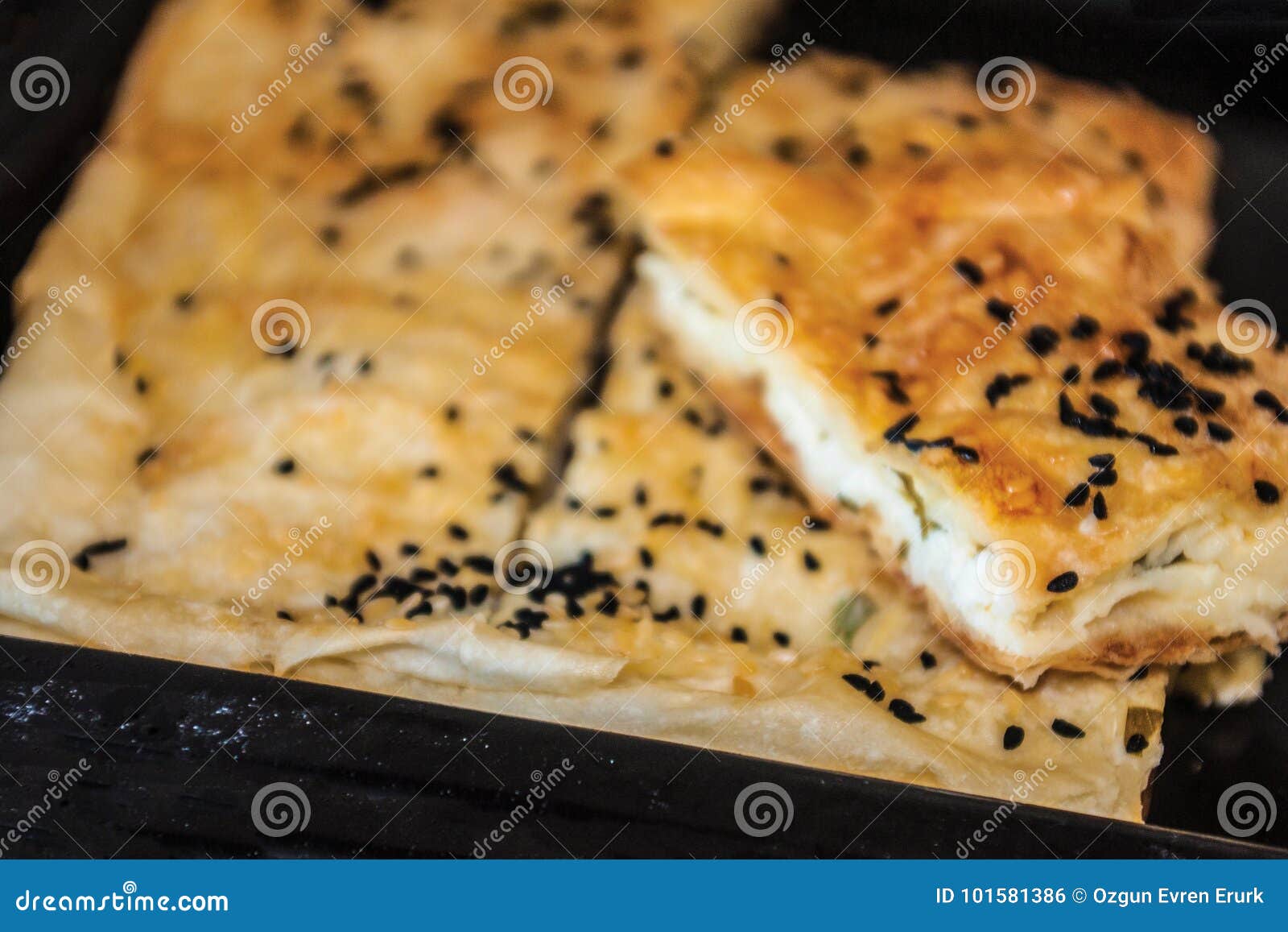 Cheesy pastry turkish stock photo. Image of hungary - 101581386