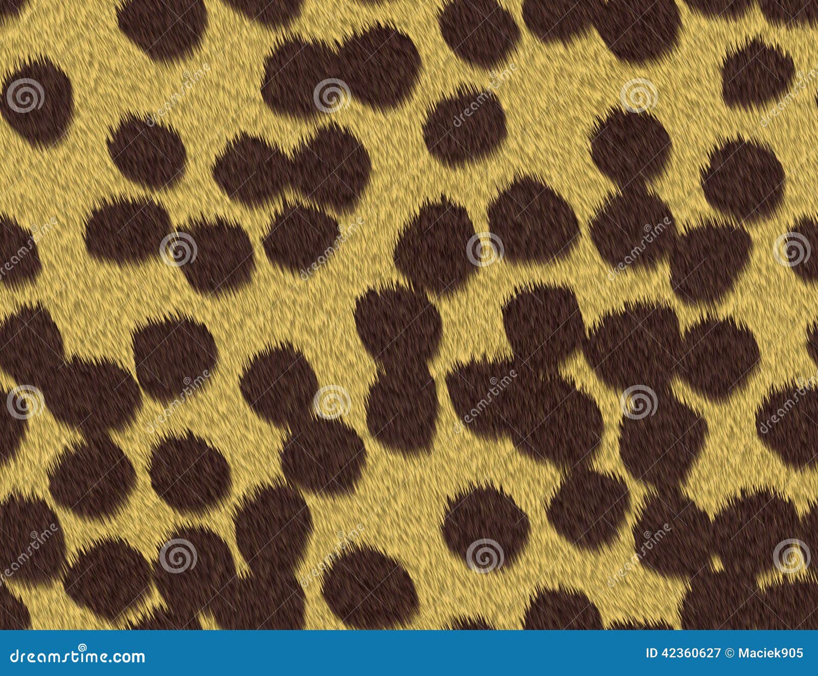 Cheetah fur texture stock illustration. Illustration of close - 42360627
