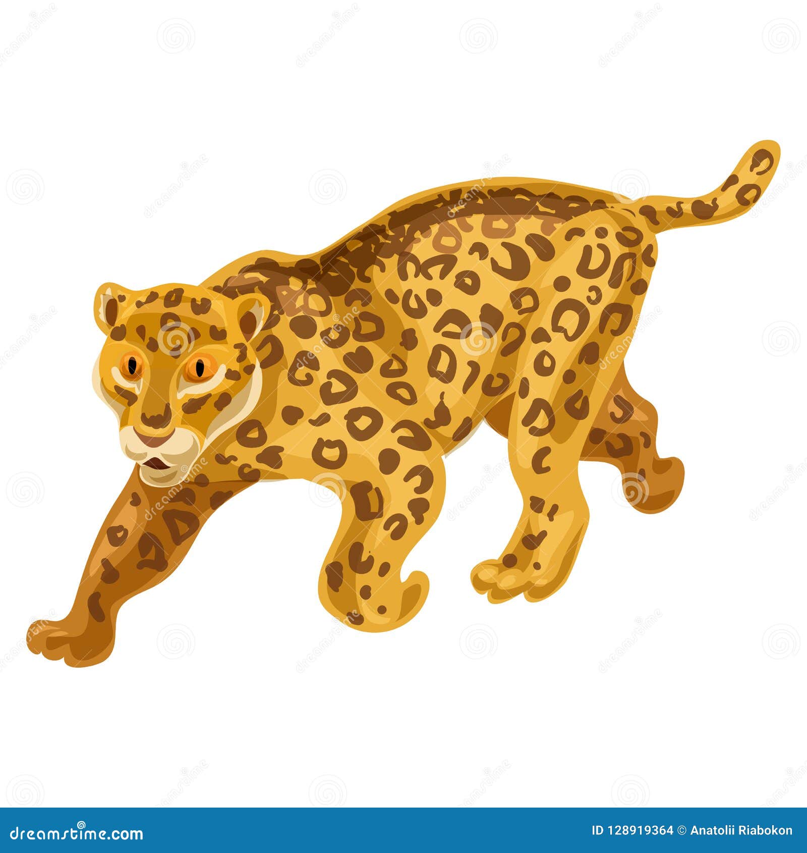 Cheetah Icon. Trendy Flat Vector Cheetah Icon On White Background From ...