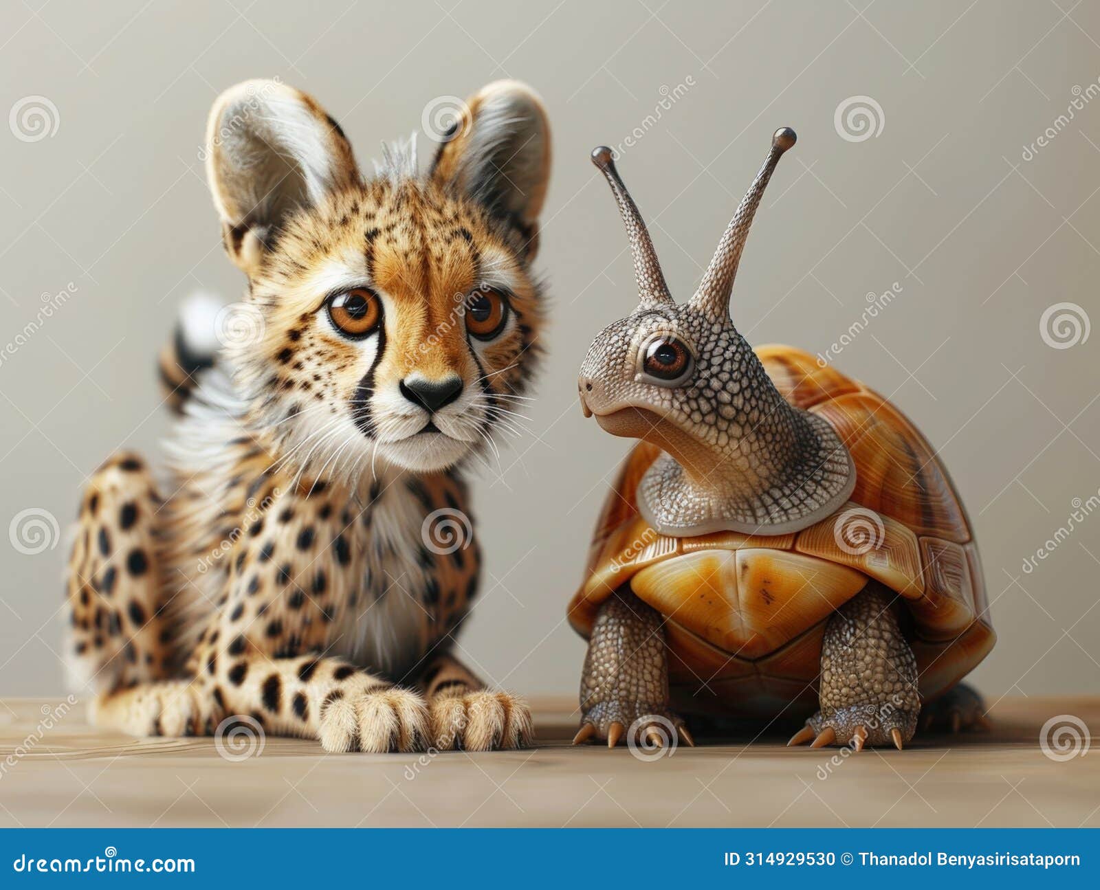 Snail And Turtle Stock Image | CartoonDealer.com #8282131