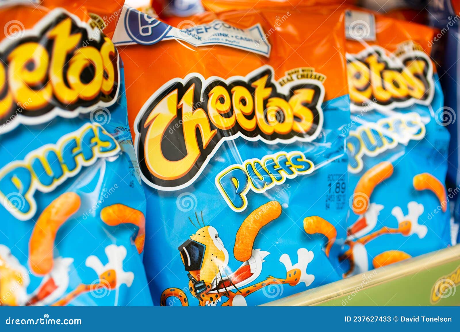 Cheetos Puffs Chips at Store Editorial Stock Photo - Image of crispy ...