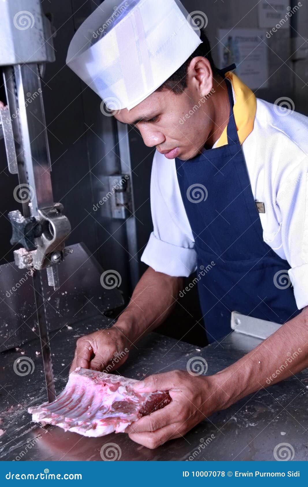 Chef stock photo. Image of catering, work, chop, meats - 10007078