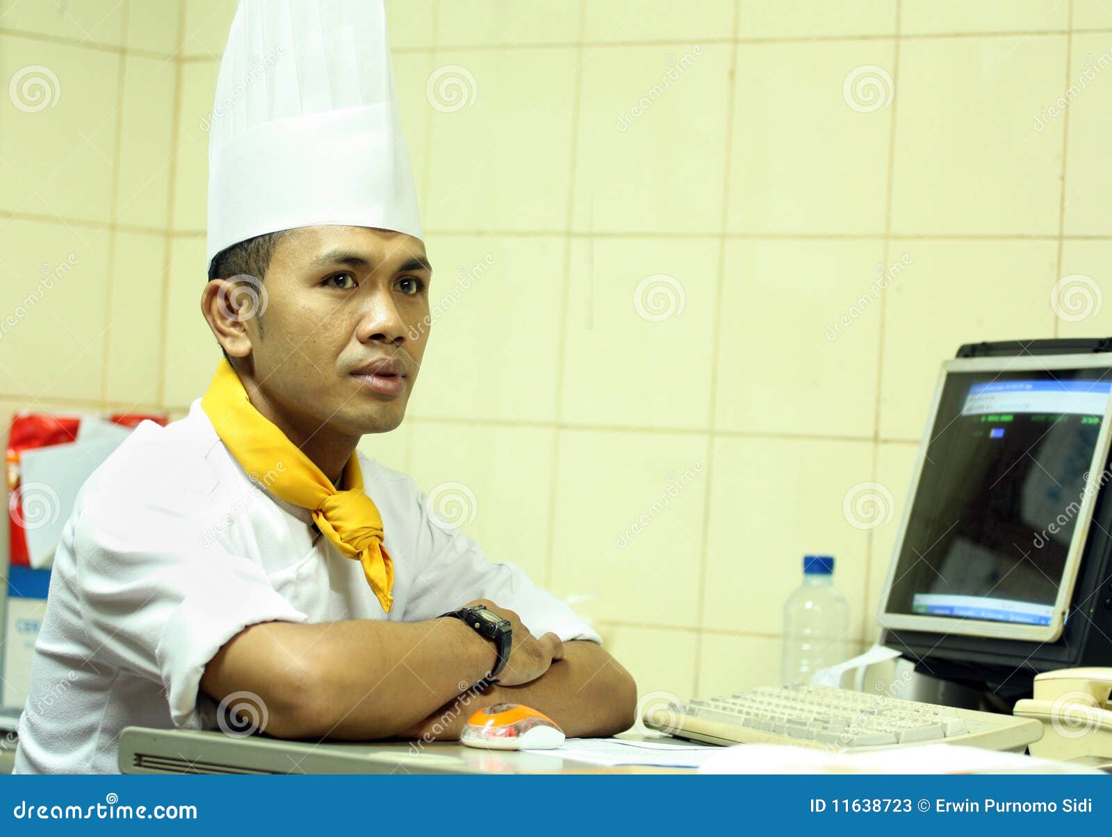 Chef stock image. Image of office, catering, male, success - 11638723