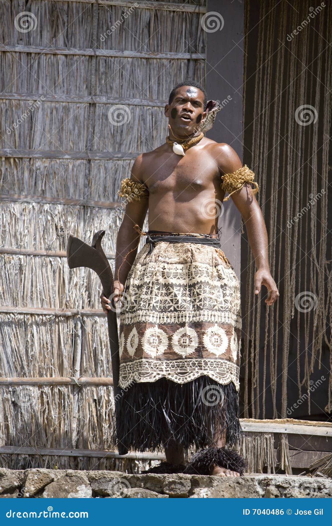 Chef 1585 du Fiji photo éditorial. Image du insulaire - 7040486