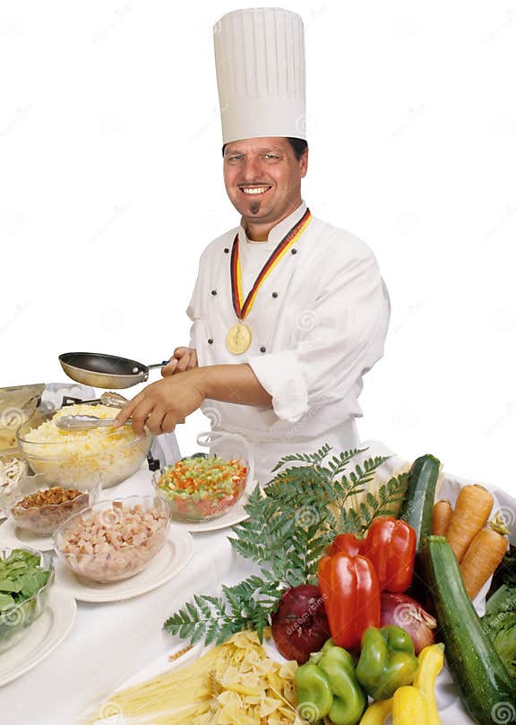 Chef stock photo. Image of white, cuisine, breakfast, cheese - 1753176