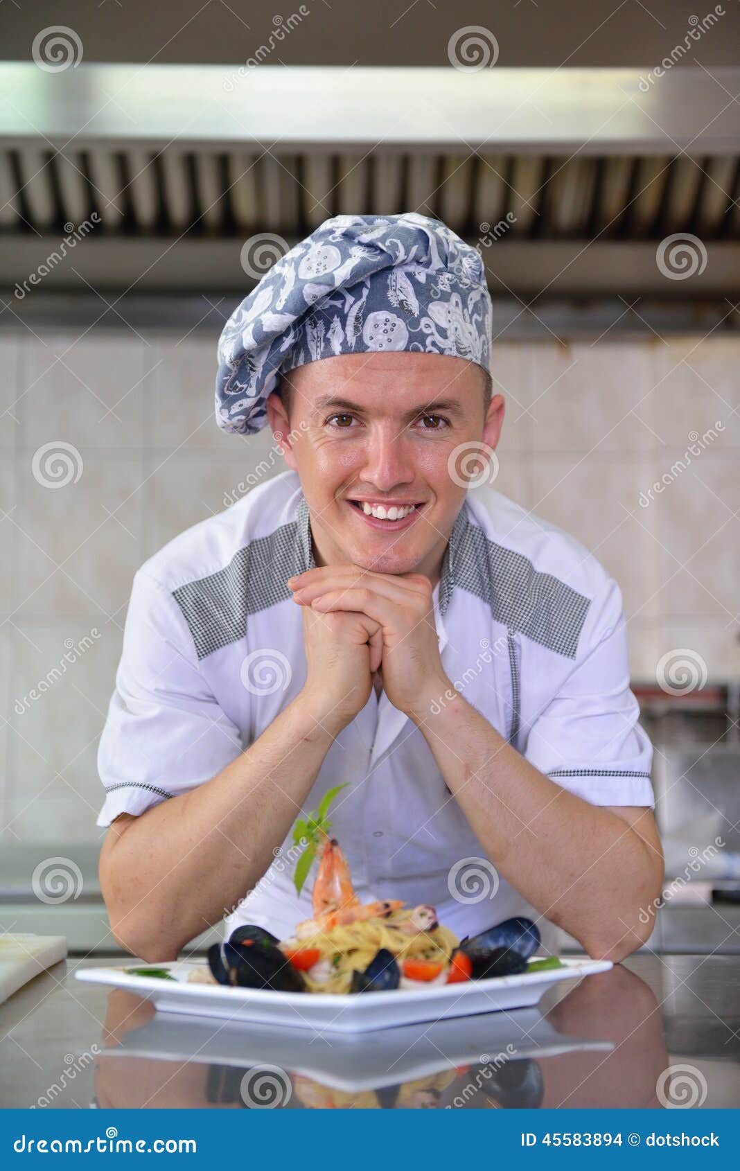 Chef fotografia stock. Immagine di professione, commercio - 45583894