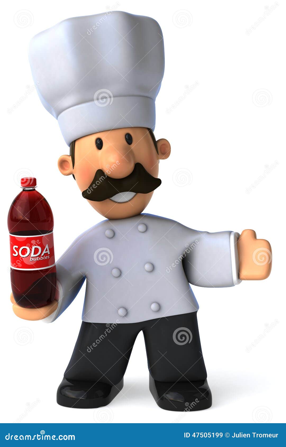 Chef stock illustration. Illustration of cola, person - 47505199