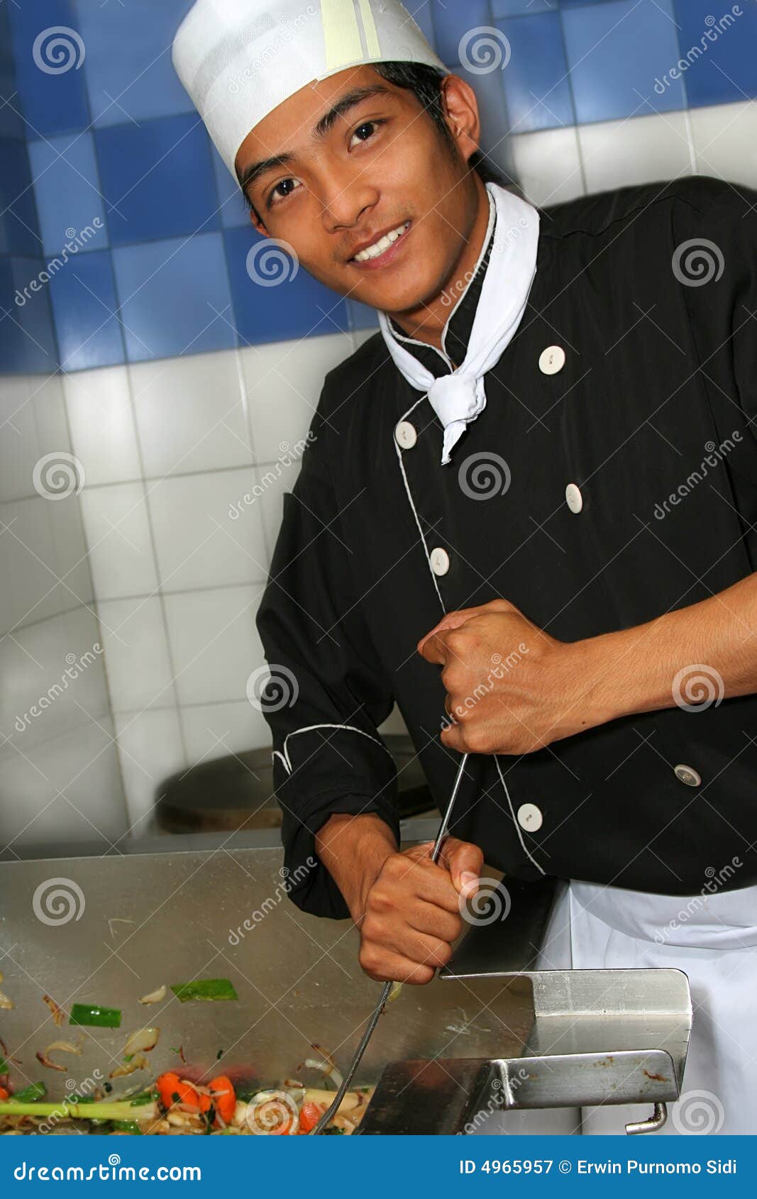 Chef stock image. Image of breakfast, food, employee, lunch - 4965957