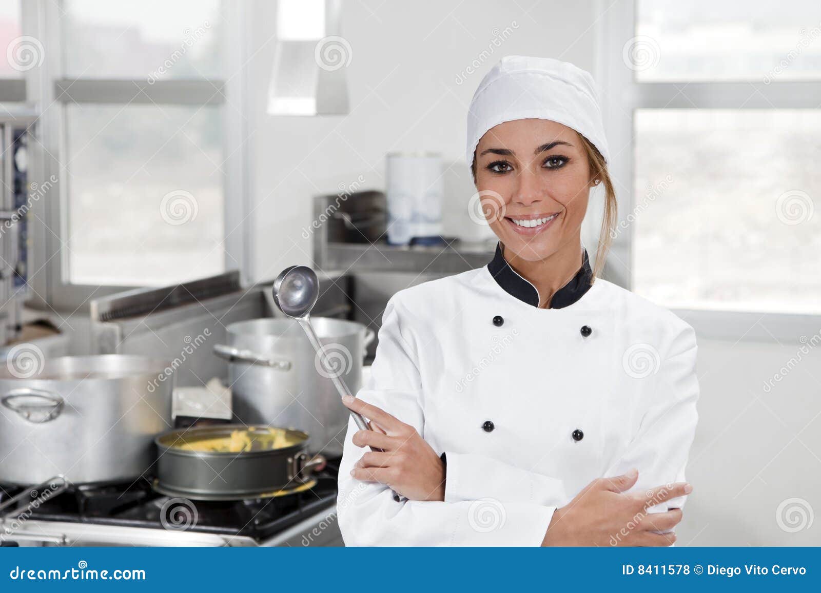 Chef stock photo. Image of kitchen, occupation, caucasian - 8411578