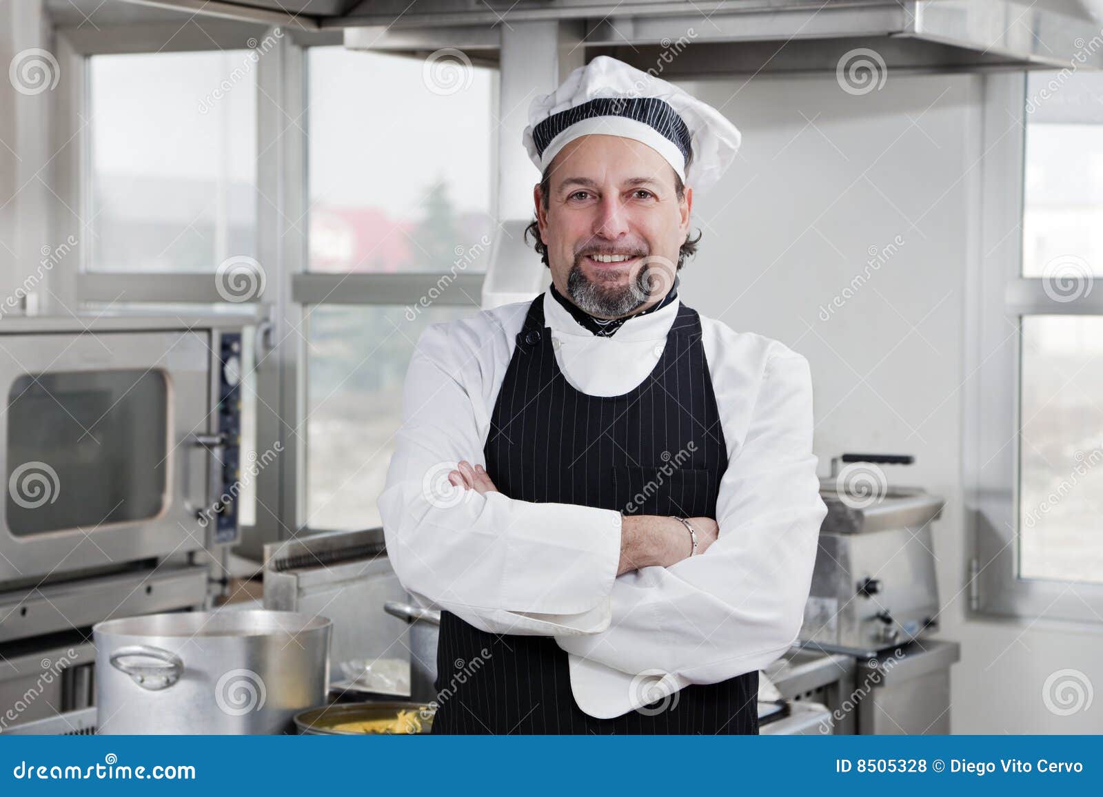 Chef stock photo. Image of cheerful, horizontal, occupation - 8505328
