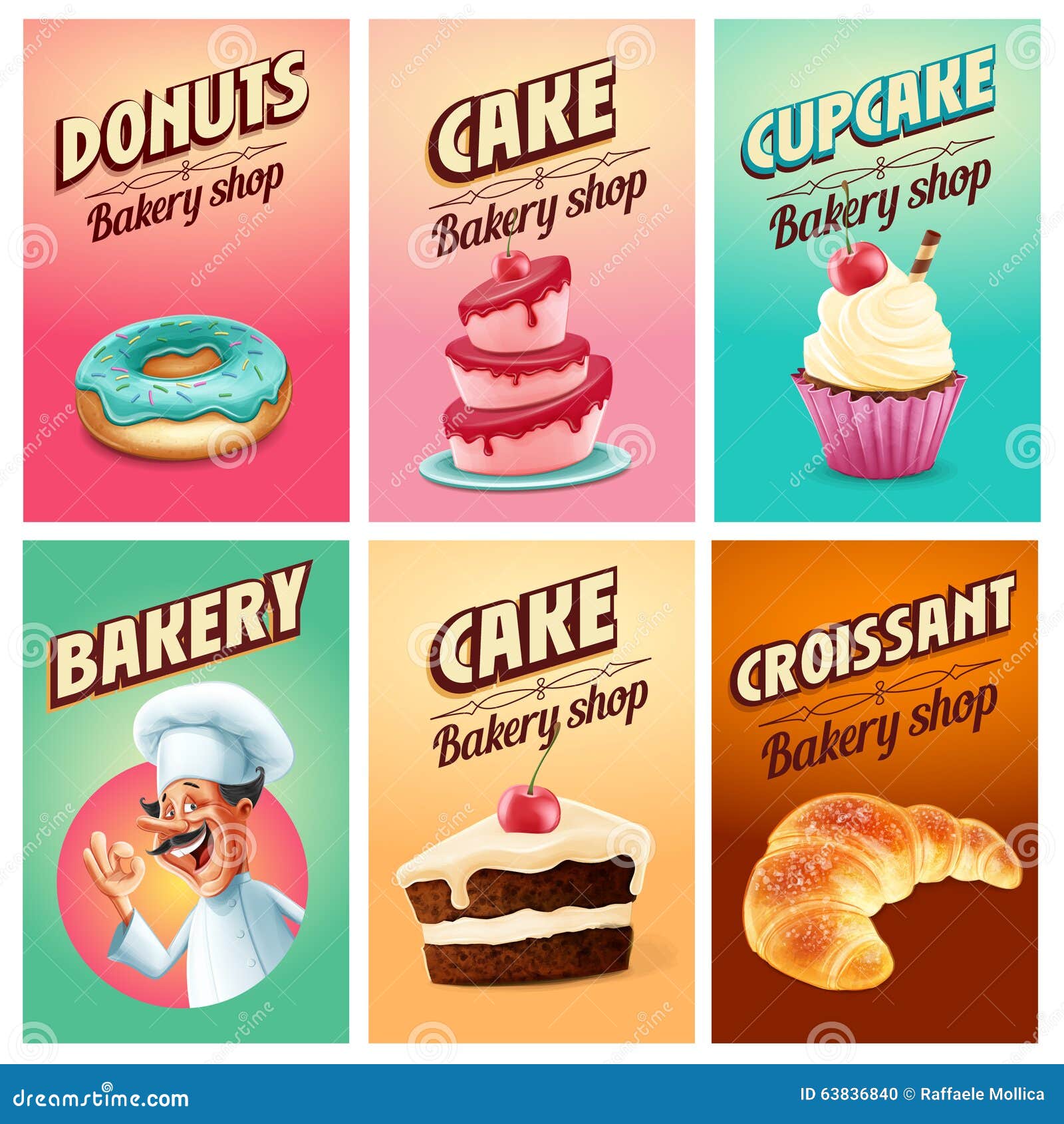 Chef BANNER stock vector. Illustration of fast, italy - 63836840