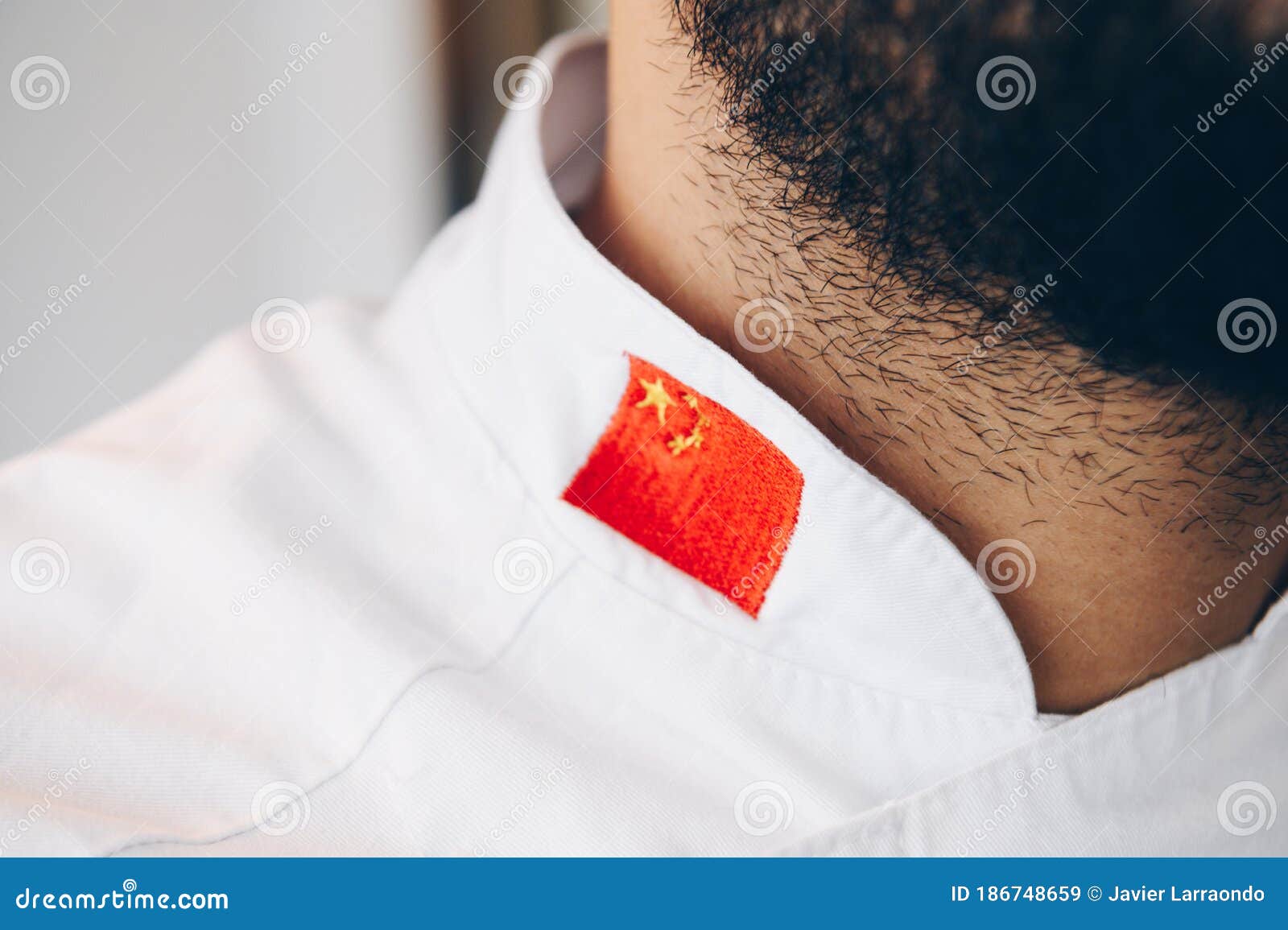 Chinese Flag With 100 RMB Notes Positioned As Rising Stairs. Symbolizes ...