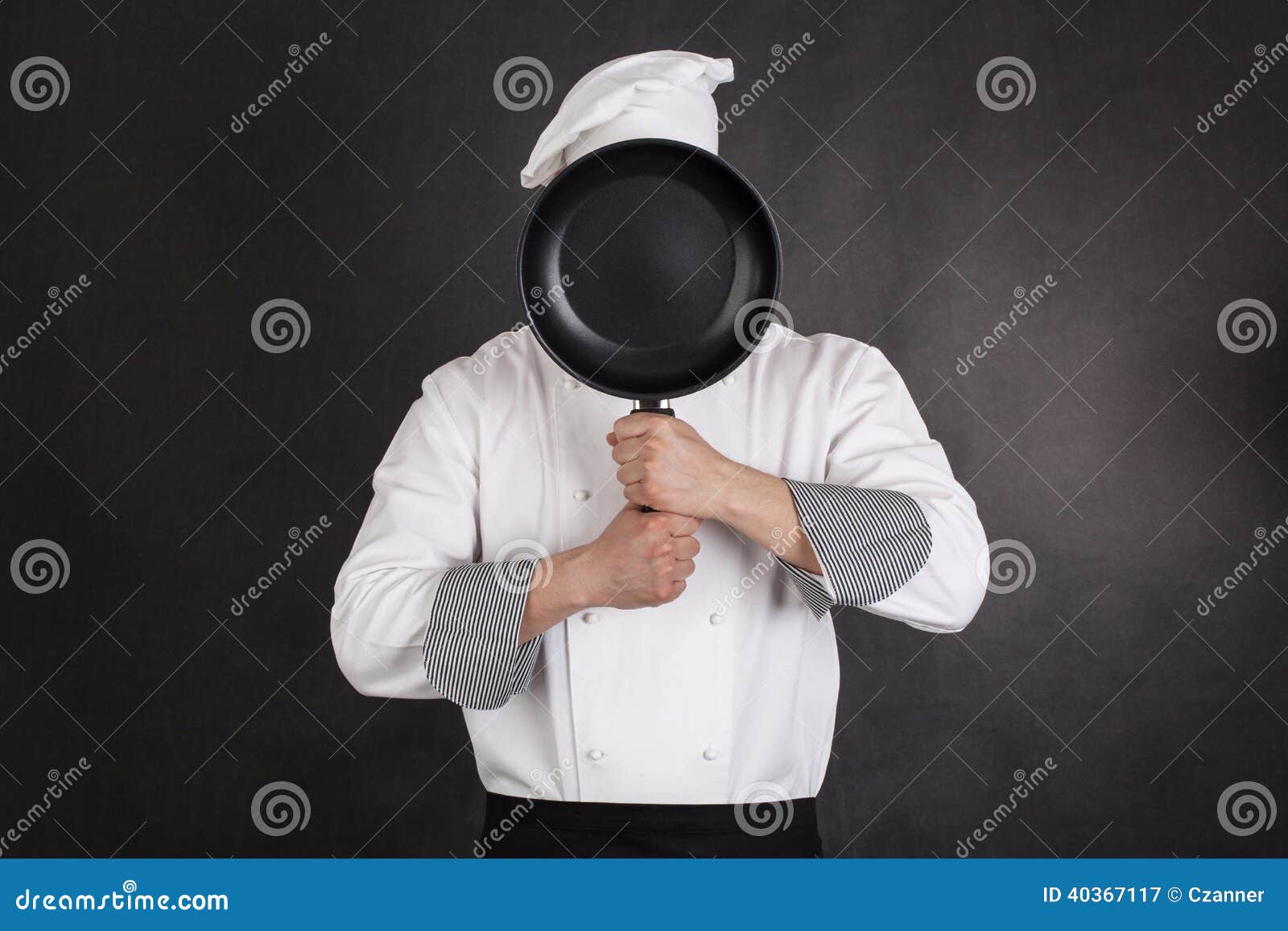 Chef Behind The Glass Royalty-Free Stock Photography | CartoonDealer ...