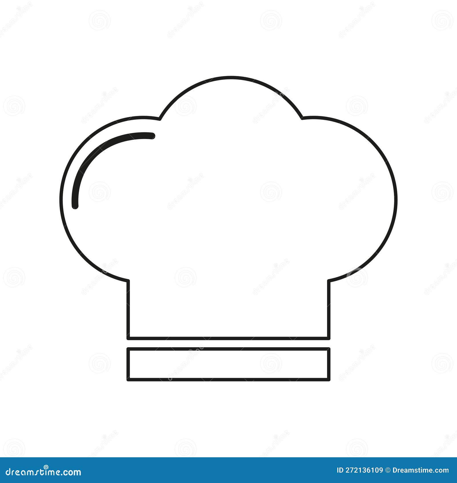 Chef Cap Icon. Cooking Background. Vector Illustration Stock Vector ...