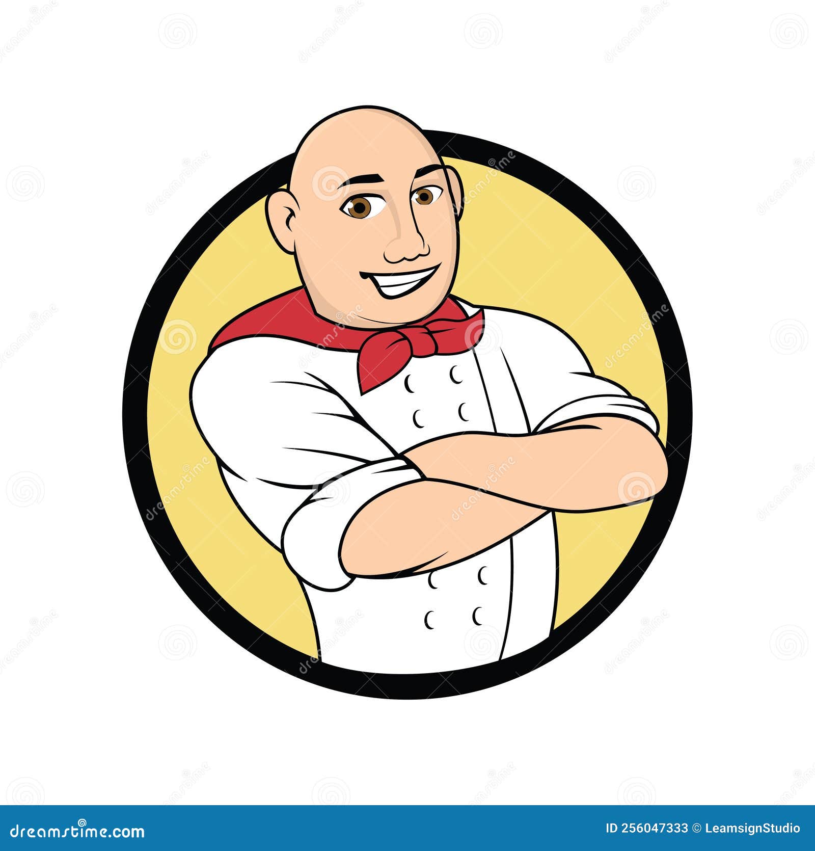Chef Cartoon Character Design Illustration Stock Vector - Illustration ...
