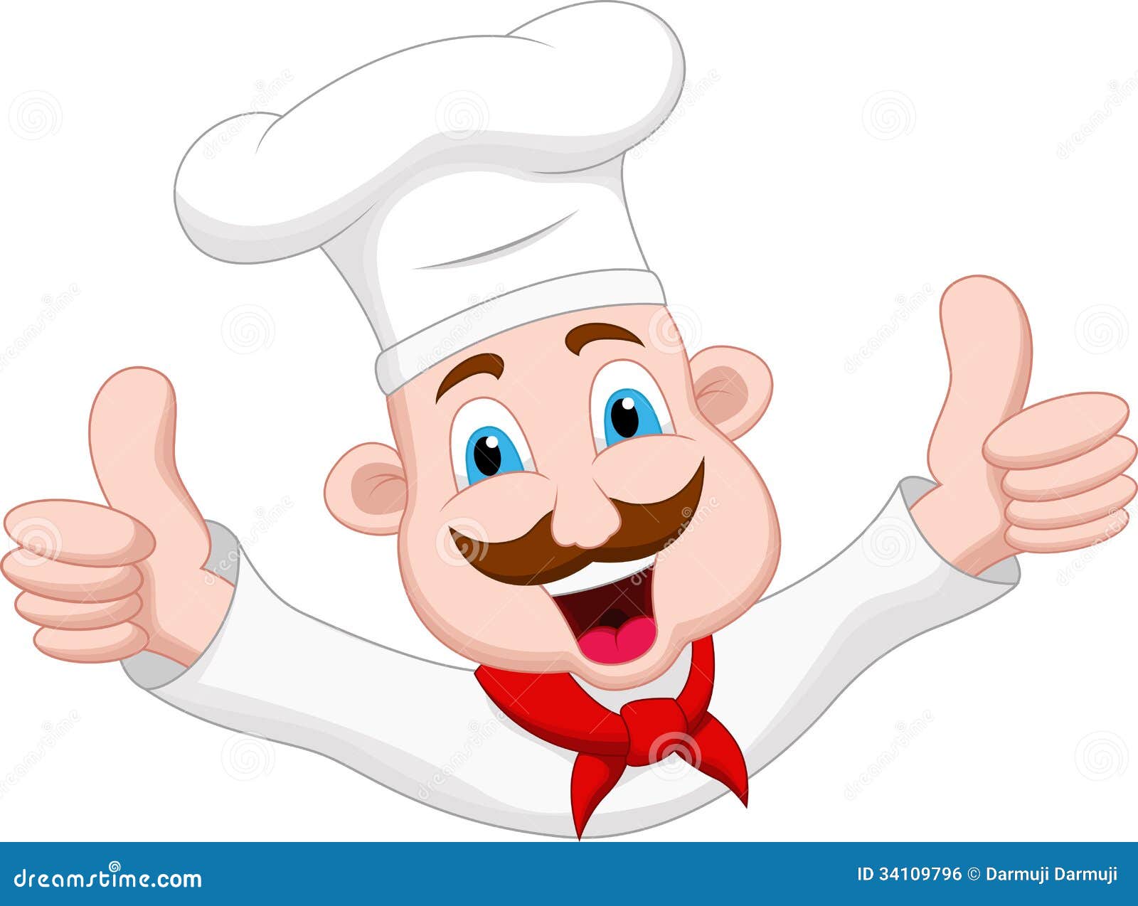 Chef Cartoon Character Royalty Free Stock Image - Image: 34109796