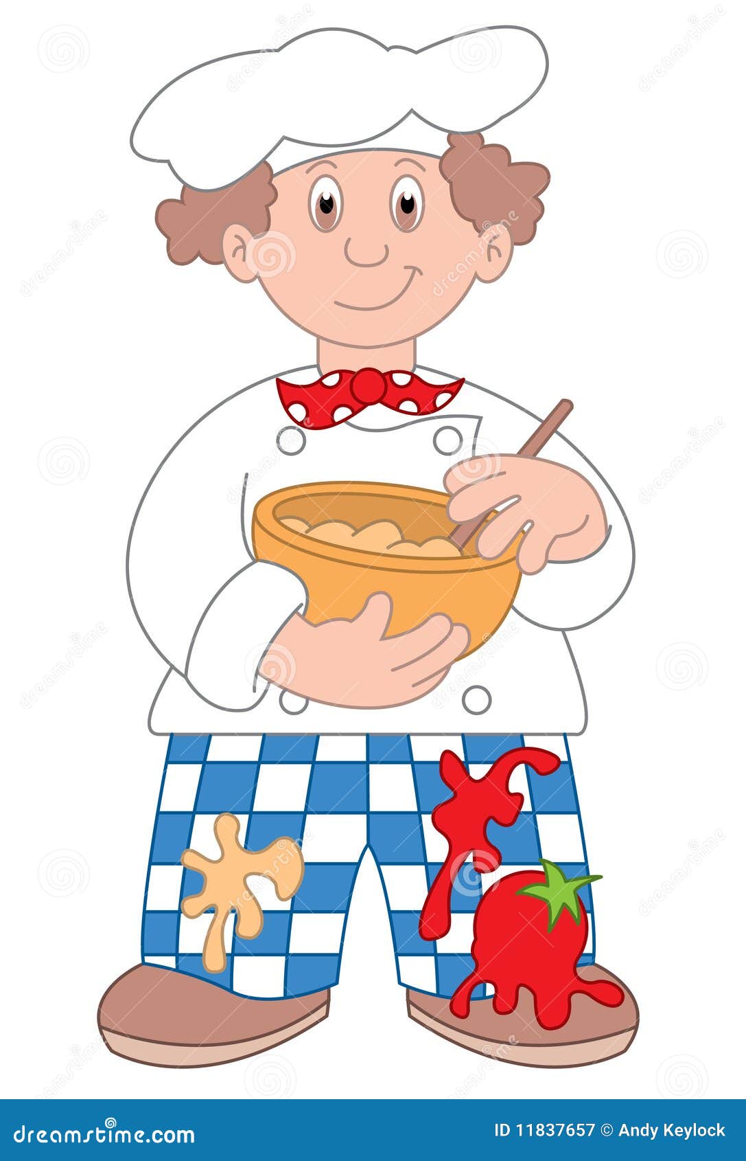 Chef cartoon illustration stock vector. Illustration of comic - 11837657