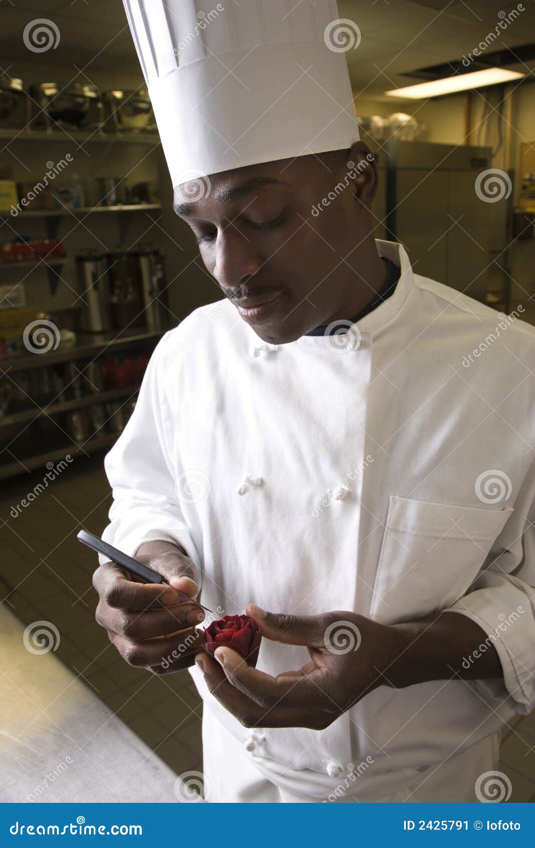 Chef carving beet. stock image. Image of photograph, american - 2425791