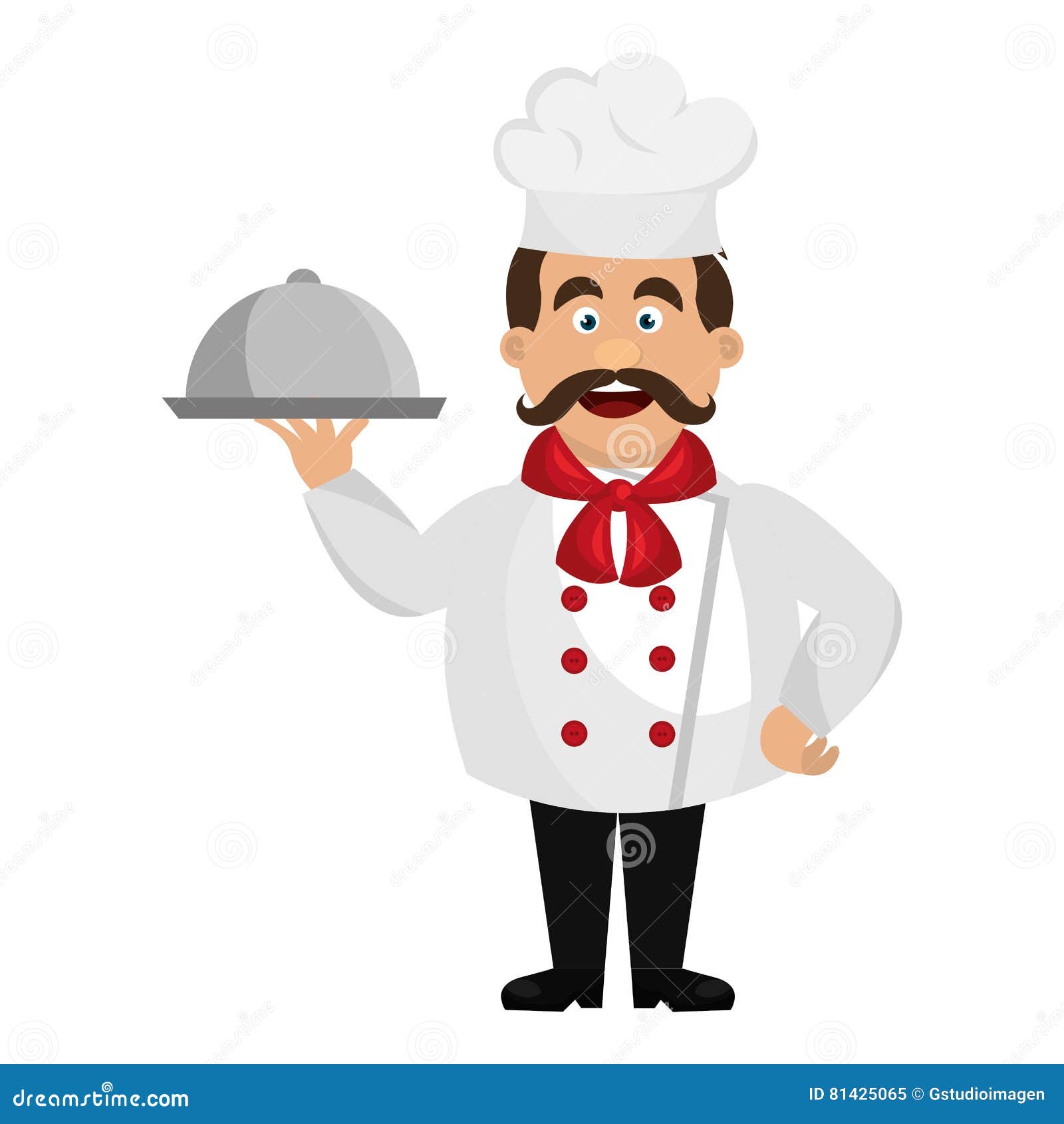 Chef character avatar icon stock vector. Illustration of social - 81425065