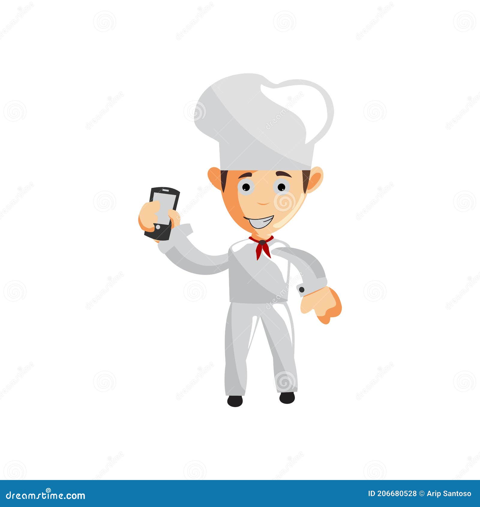 Chef Character Body Creation Illustration Template Pose Stock Vector ...
