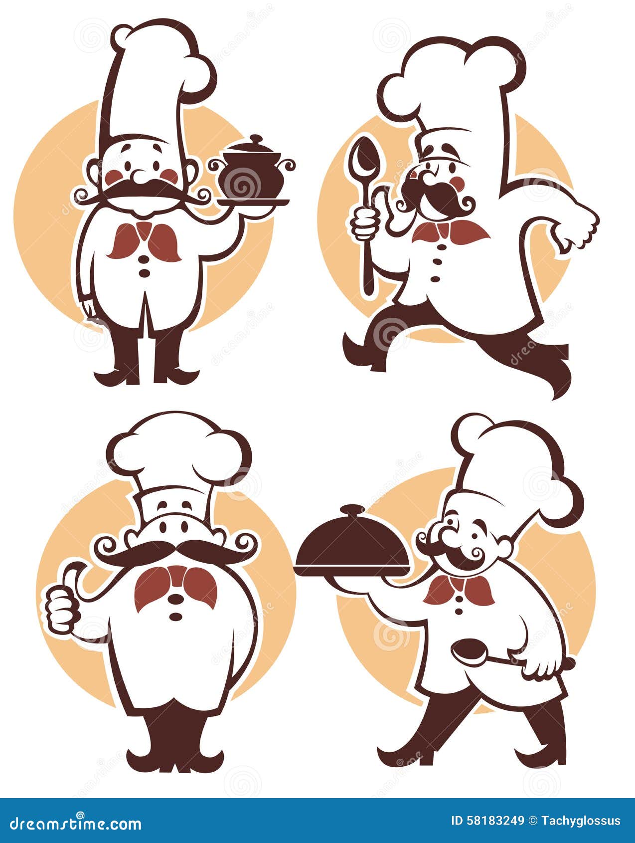 Chef collection stock vector. Illustration of icon, dining - 58183249