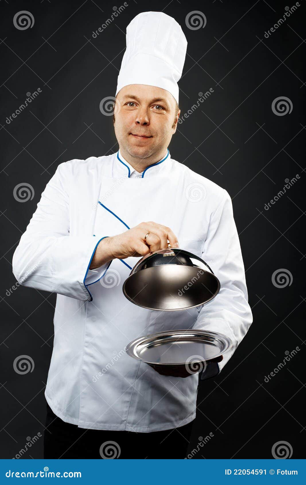 Chef confiant image stock. Image du masculin, adulte - 22054591
