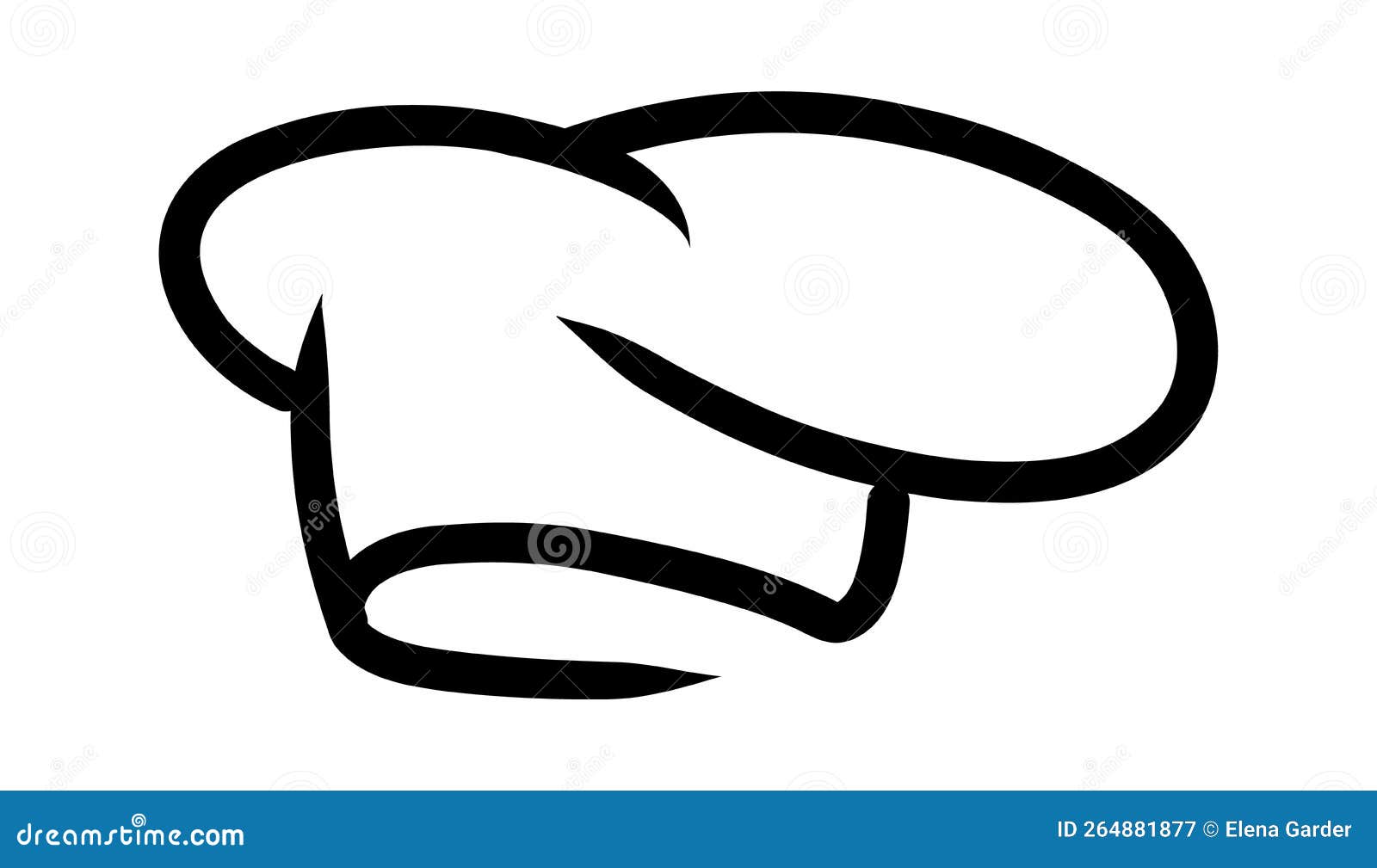 Chef Cook Icons. Vector Cook Cap Logos for Restaurant Stock Vector ...