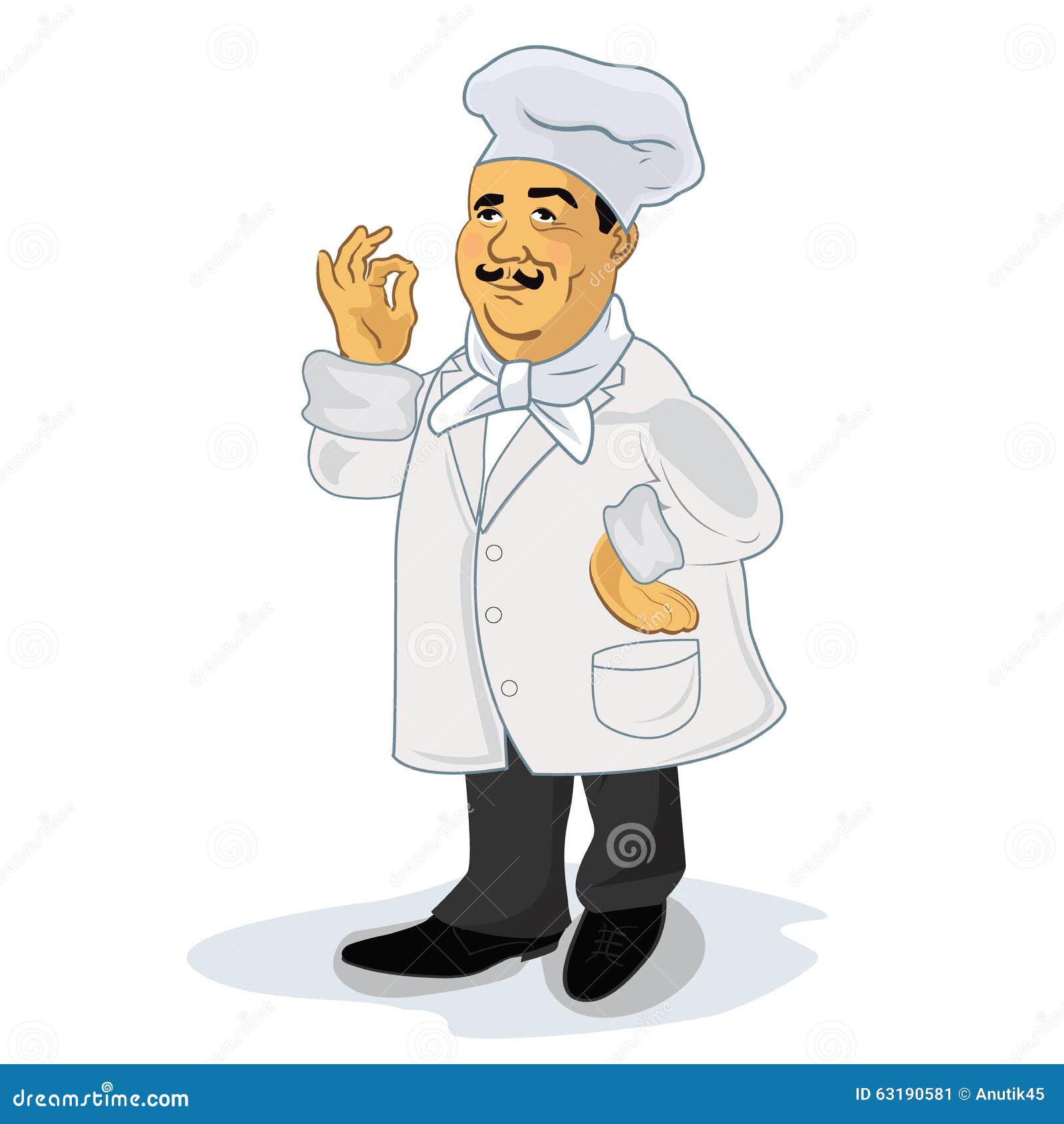 Chef Cook, Illustration De Vecteur Illustration de Vecteur ...