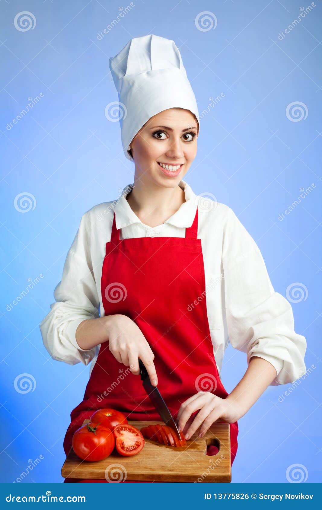 Chef cooking stock photo. Image of delicious, healthy - 13775826