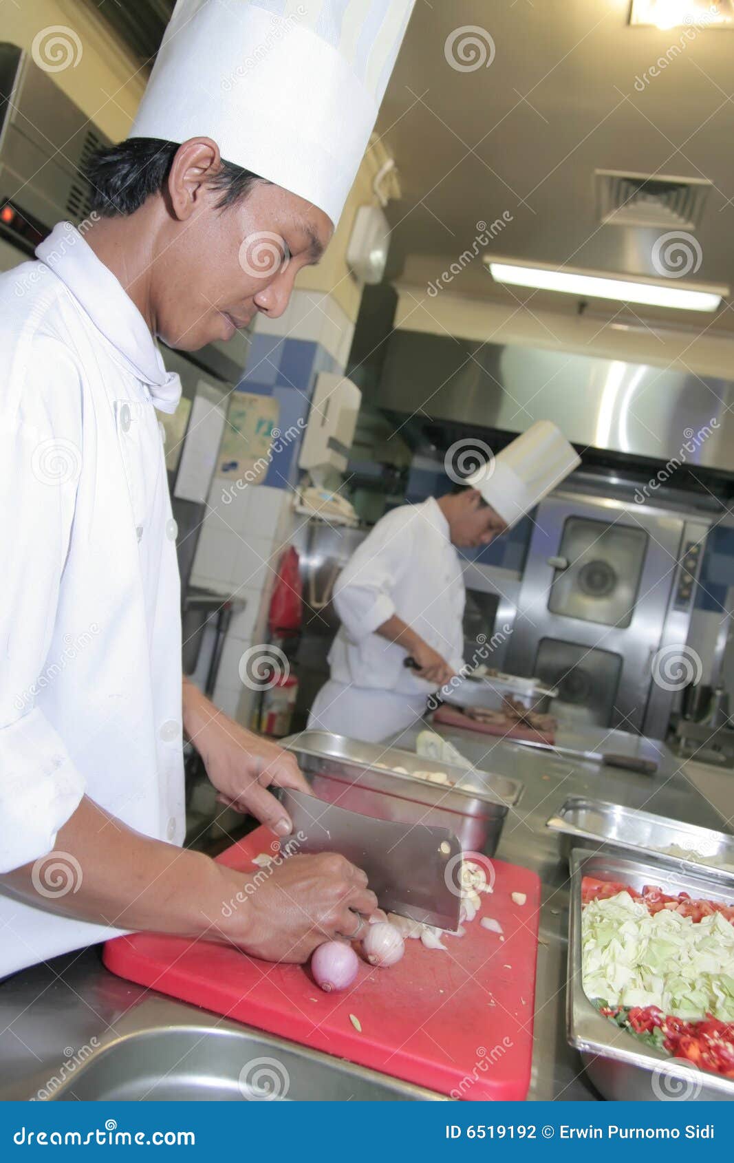 Chef cooking stock photo. Image of food, slice, chef, cook - 6519192