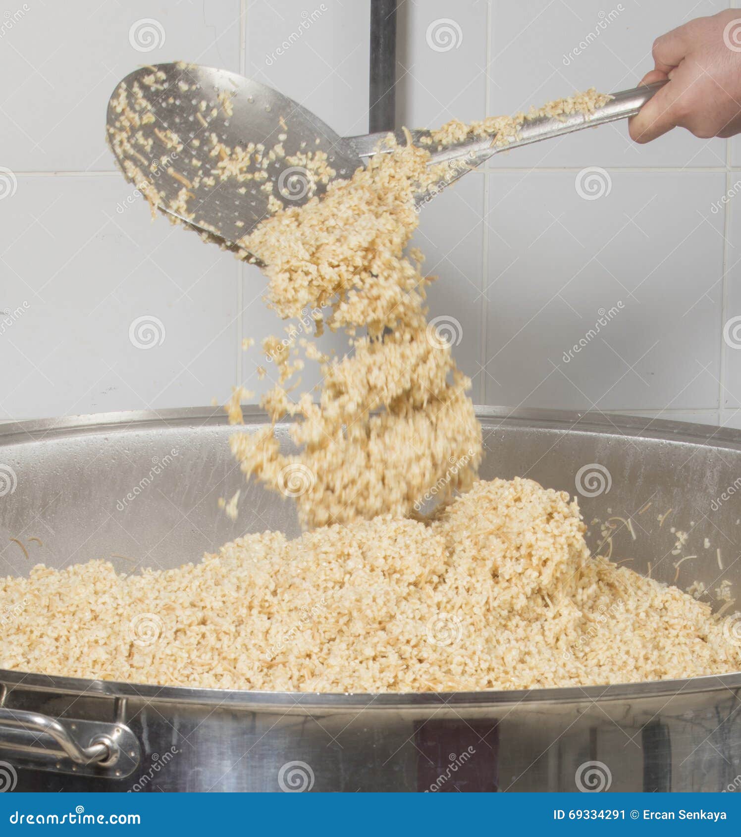 Chef cooking rice stock image. Image of warm, cook, food - 69334291