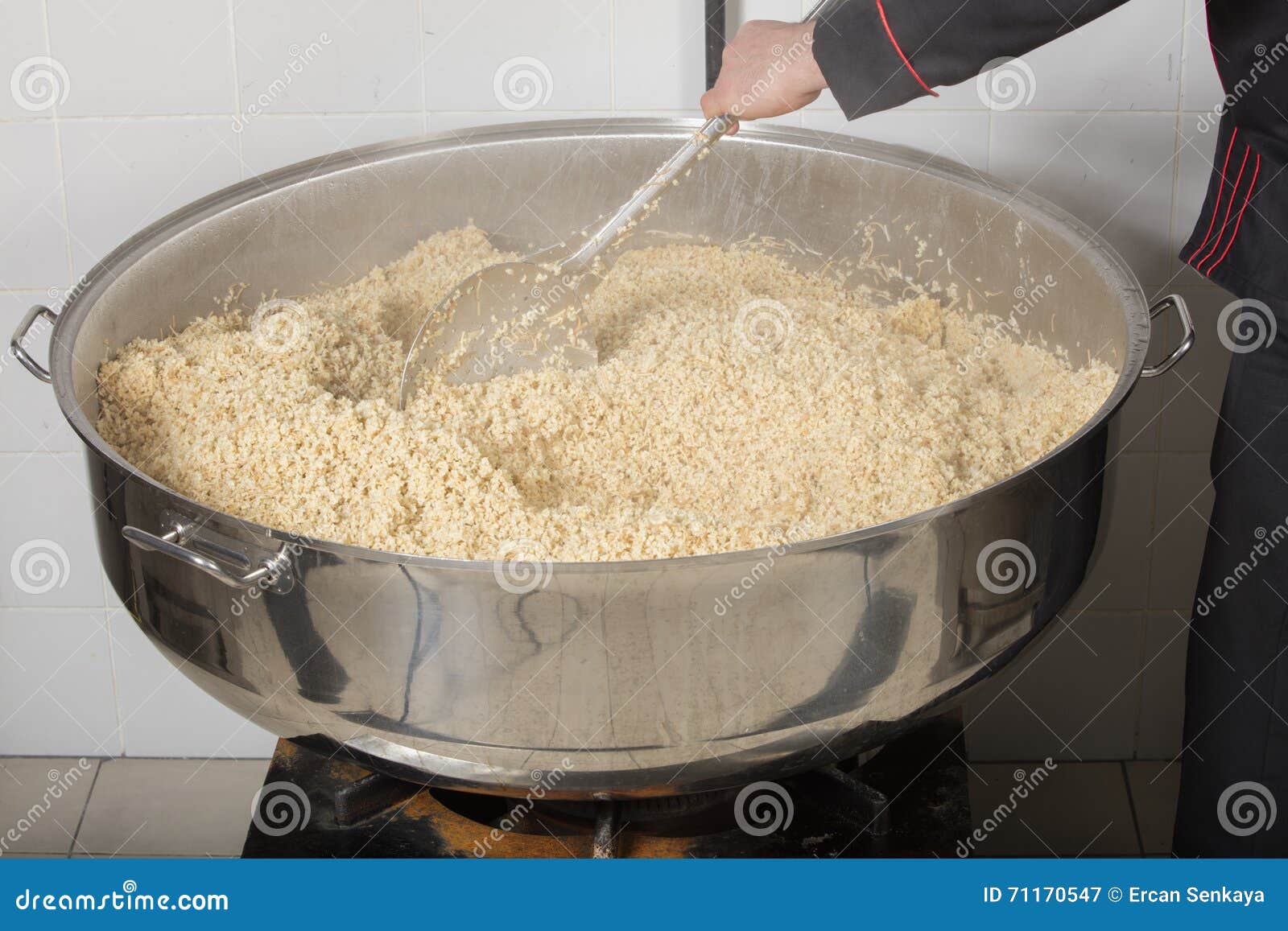Chef cooking rice stock image. Image of occupation, cook - 71170547