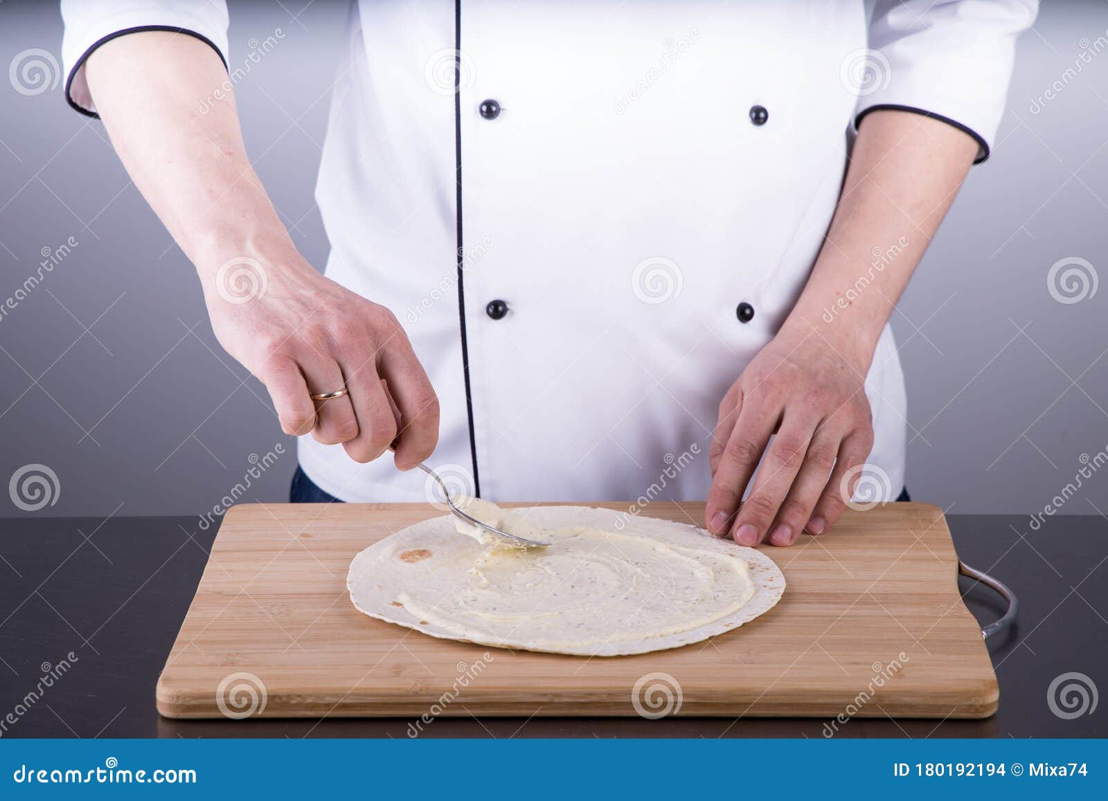 Chef Cooking Shawarma in Restaurant Kitchen32 Stock Photo - Image of ...
