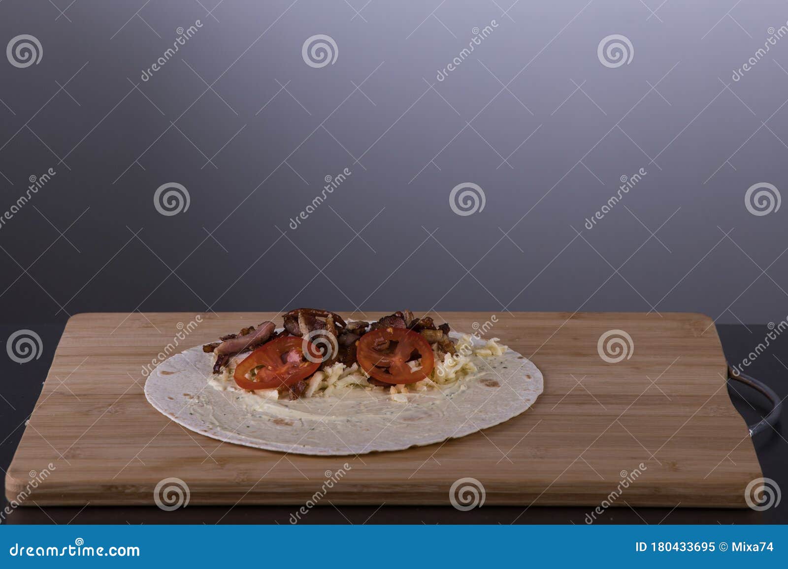 Chef Cooking Shawarma in Restaurant Kitchen25 Stock Image - Image of ...