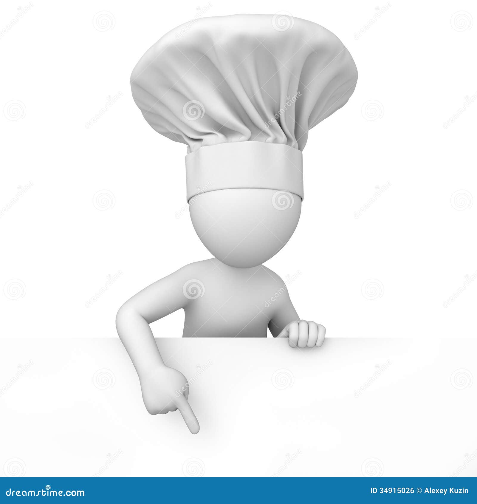 Chef. 3d image stock illustration. Illustration of cookery - 34915026