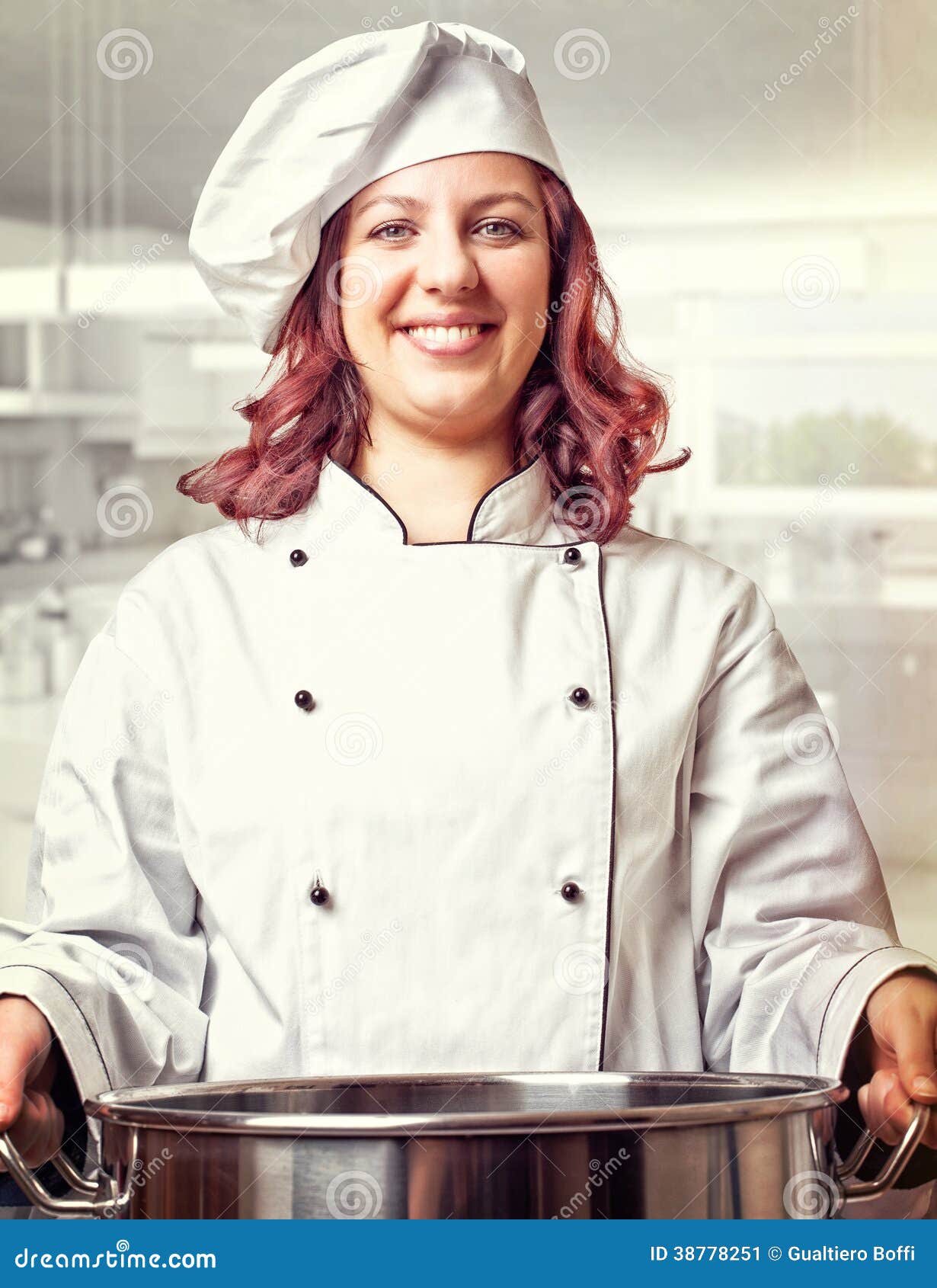 Chef de femme image stock. Image du femme, caucasien - 38778251