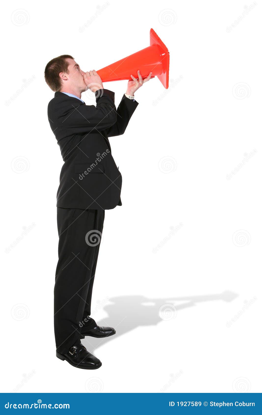 Chef de file des affaires image stock. Image du attrayant - 1927589