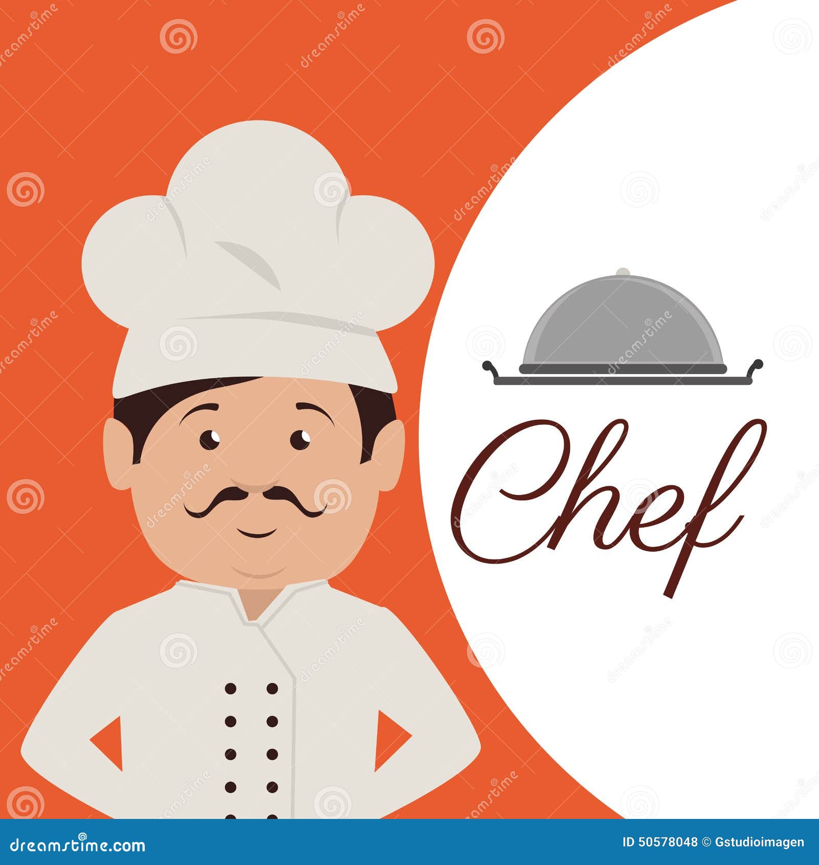 Chef Design, Vector Illustration. Stock Vector - Illustration of ...
