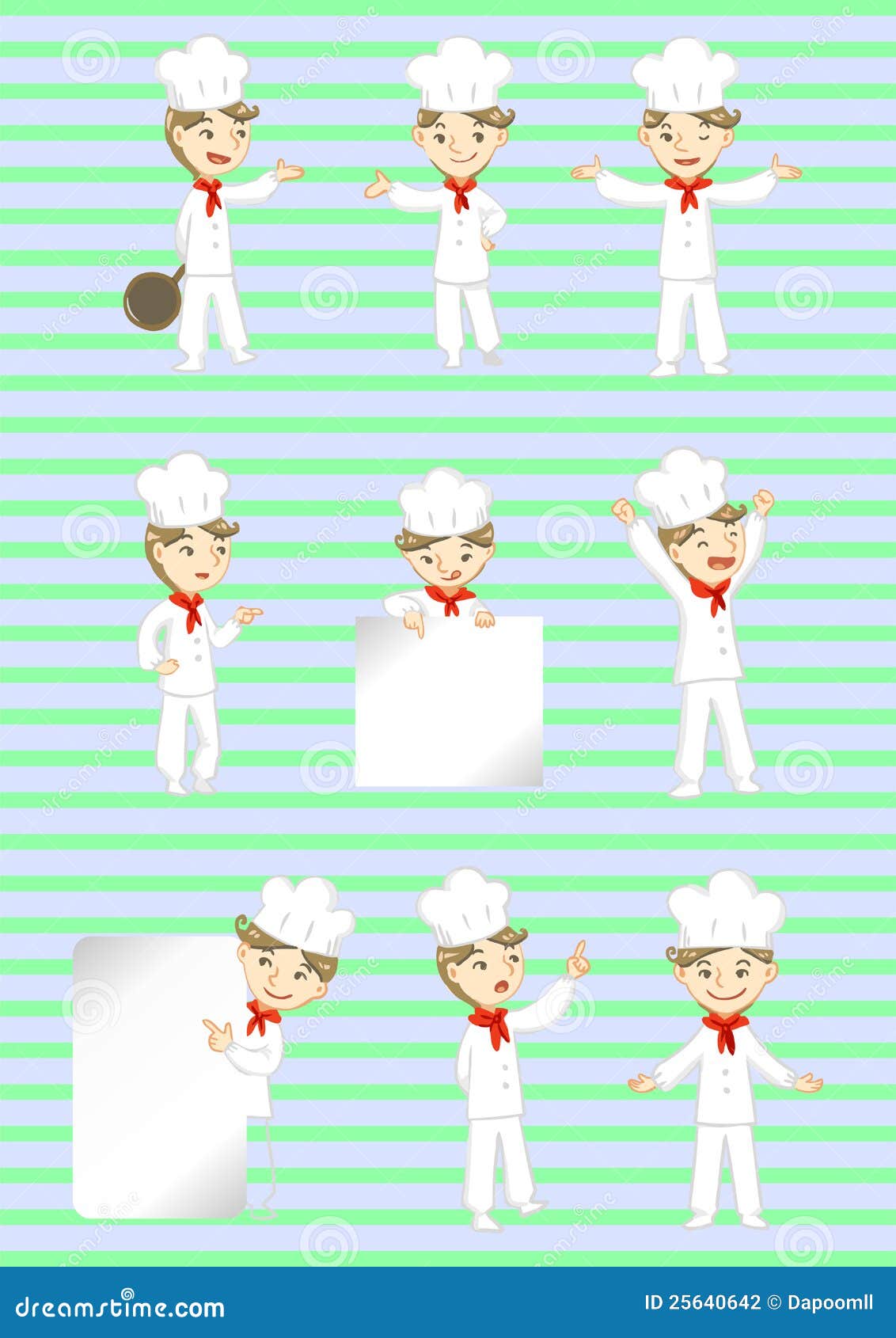 Chef display stock illustration. Illustration of chef - 25640642