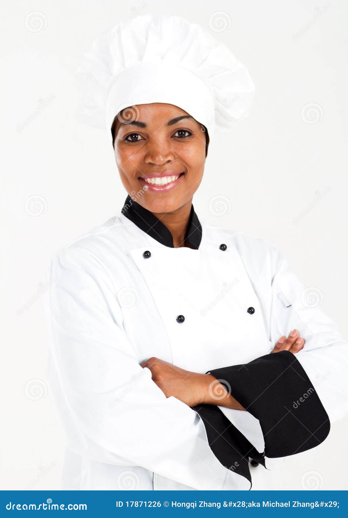 Chef féminin africain photo stock. Image du adulte, africain - 17871226