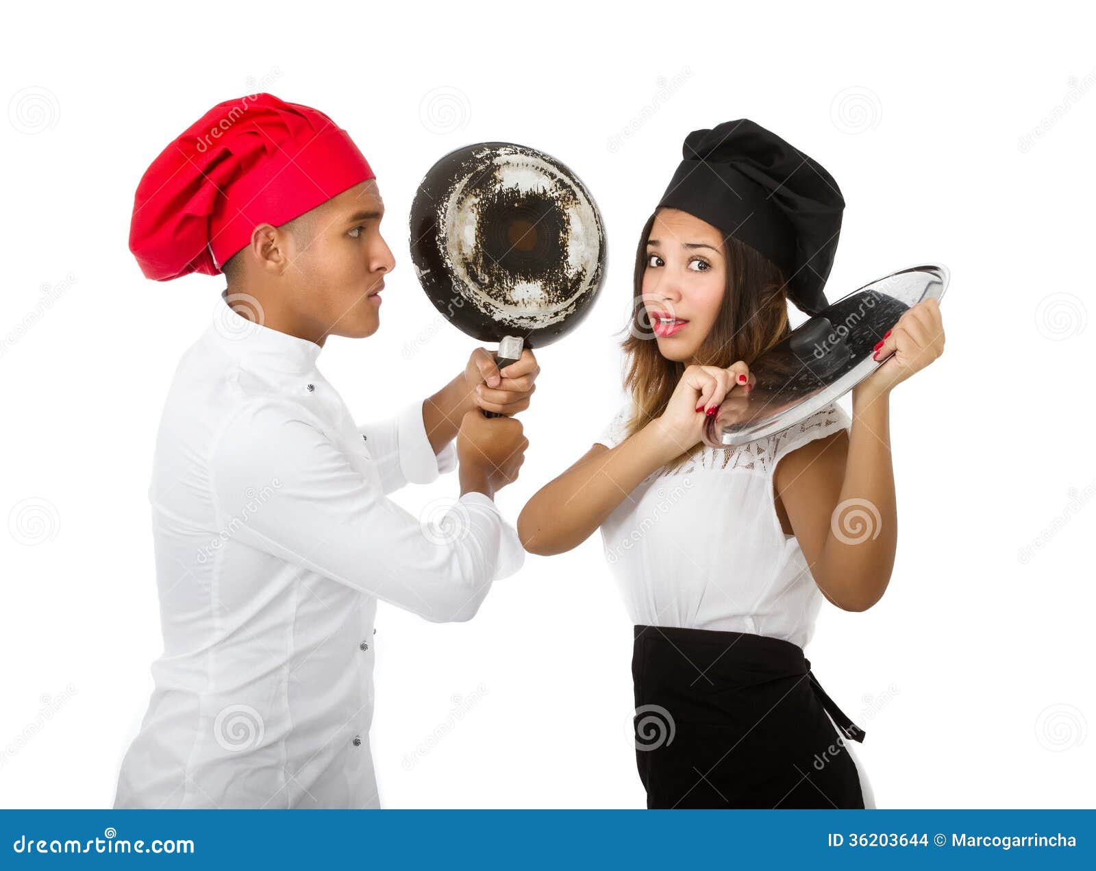 Chef fighting stock photo. Image of collaboration, divorce - 36203644