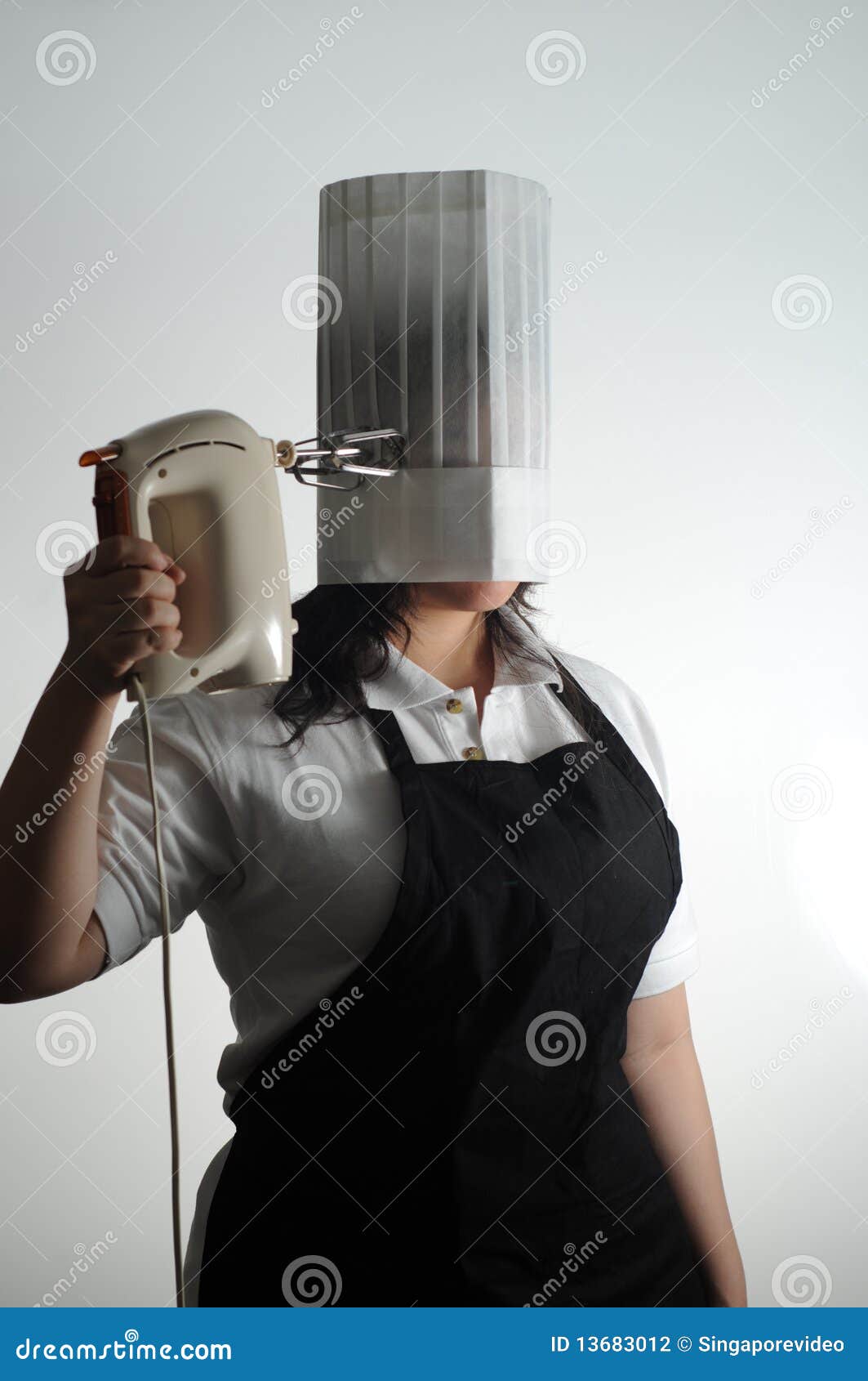 Chef Frustrated with Her Cooking 3 Stock Photo - Image of embarassed ...